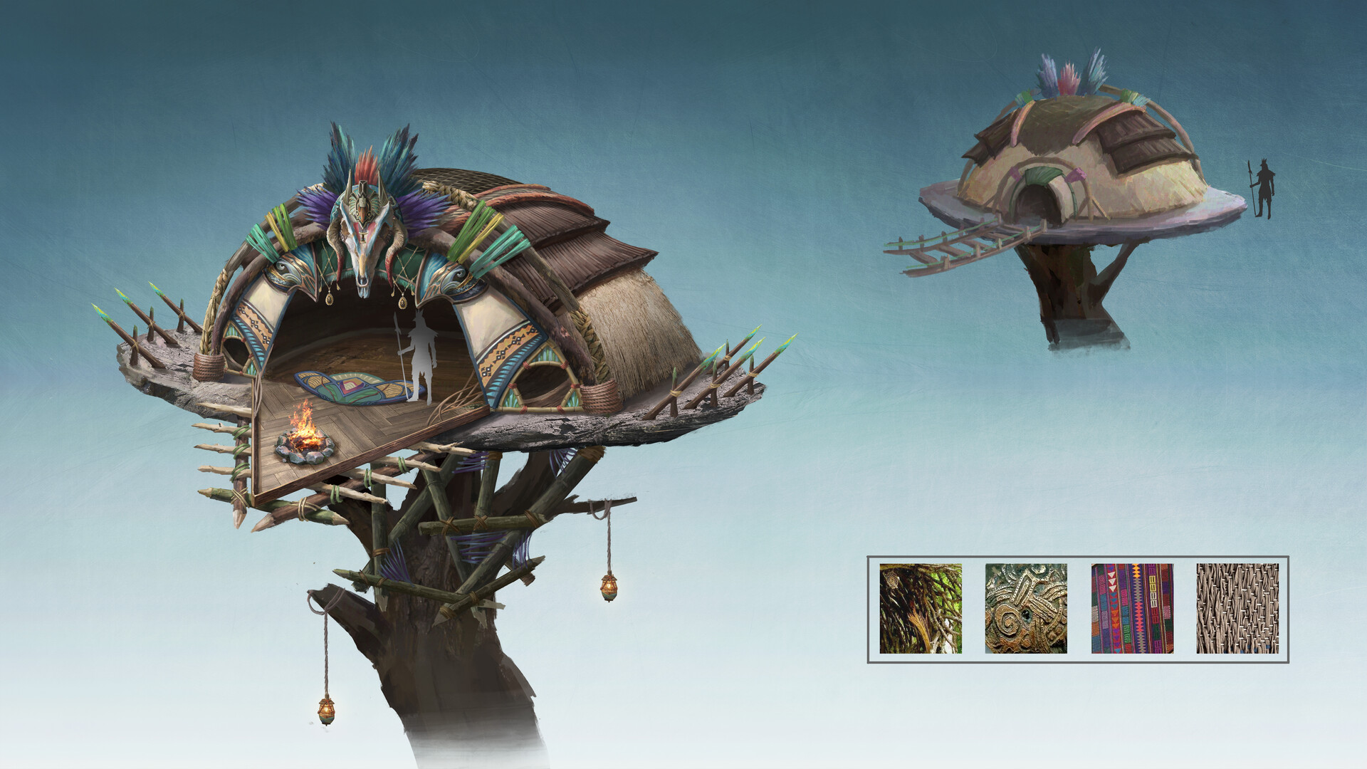 ArtStation - Indigenous Tree House