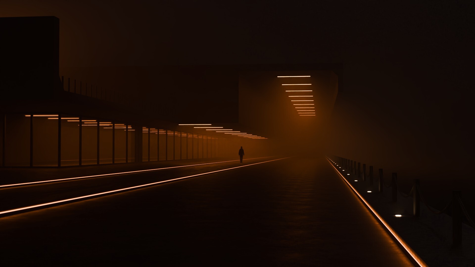 ArtStation - Future Dark Brutalist Concept