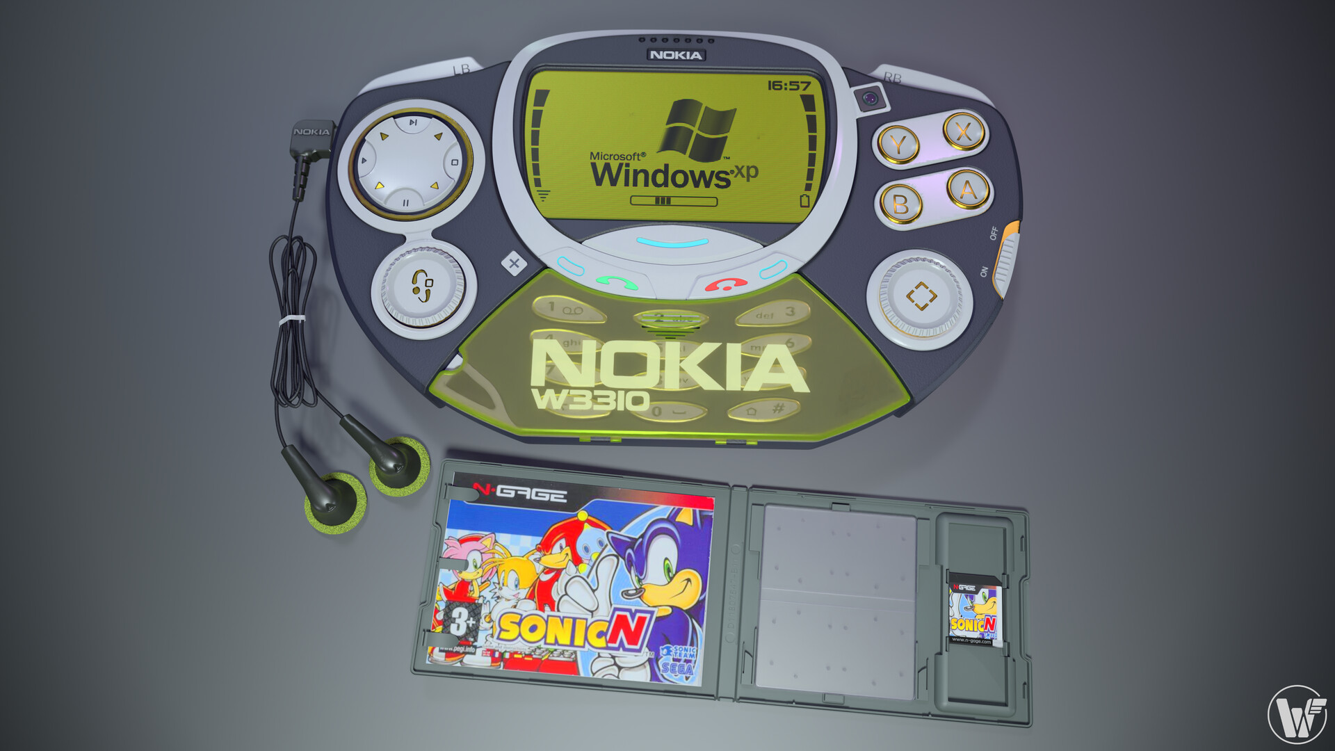 ArtStation - NOKIA W3310 Handheld PC