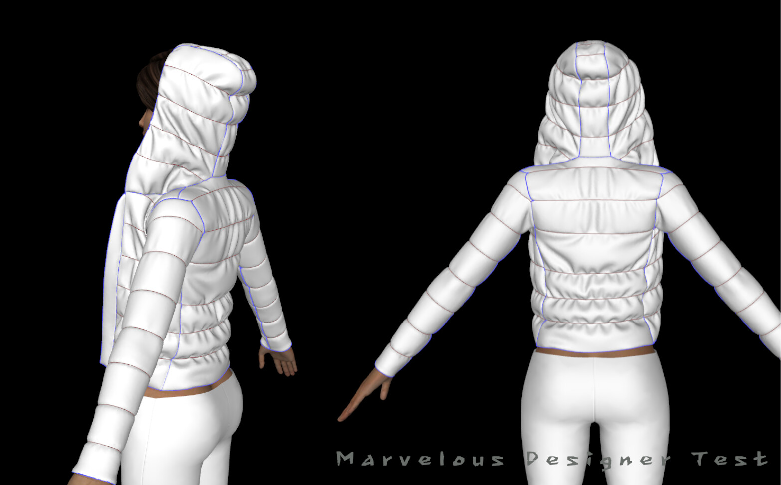 Haengsook Oh - Marvelous Designer, Substance painter, Blender, Xgen ...