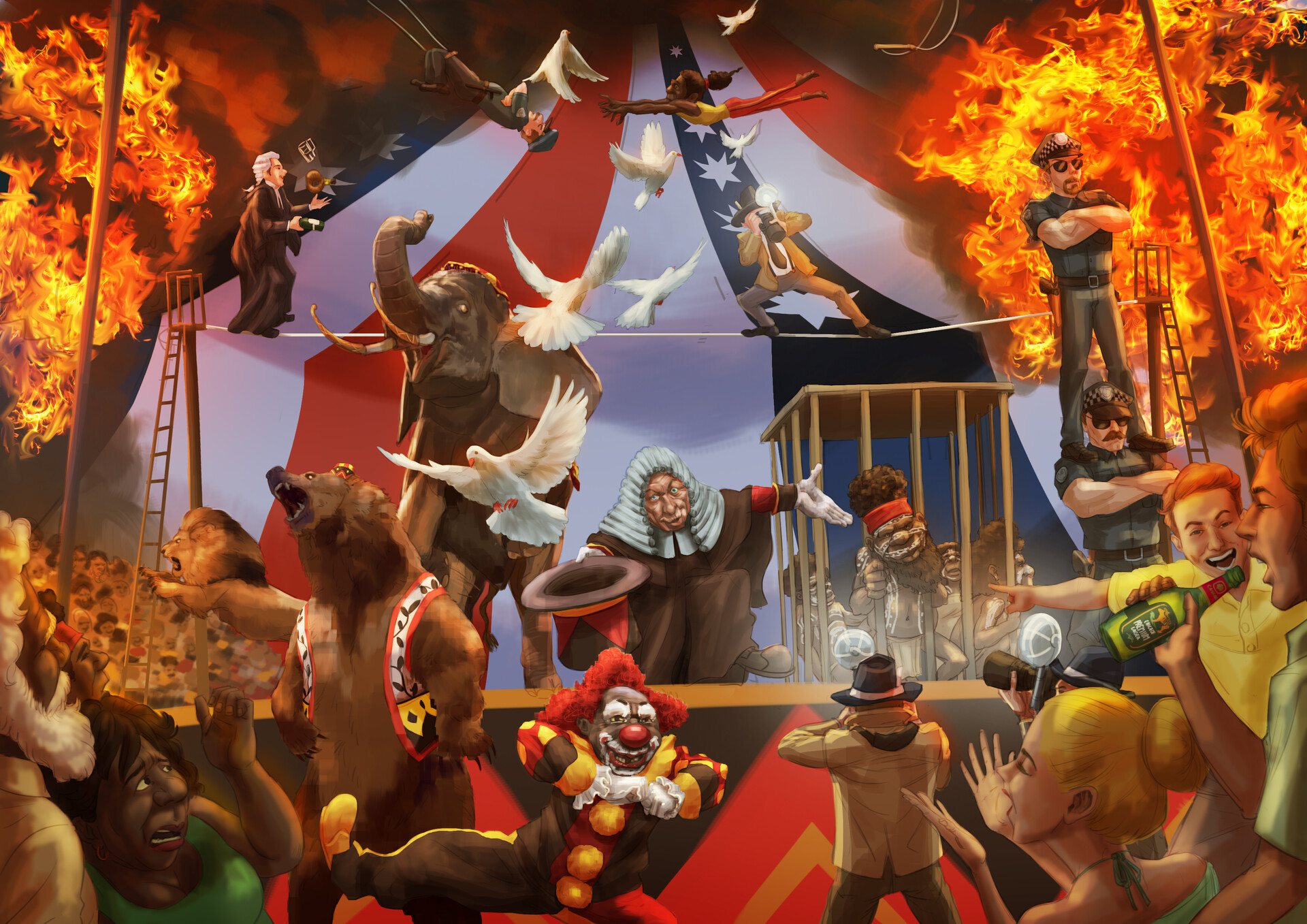 ArtStation - Circus Scene