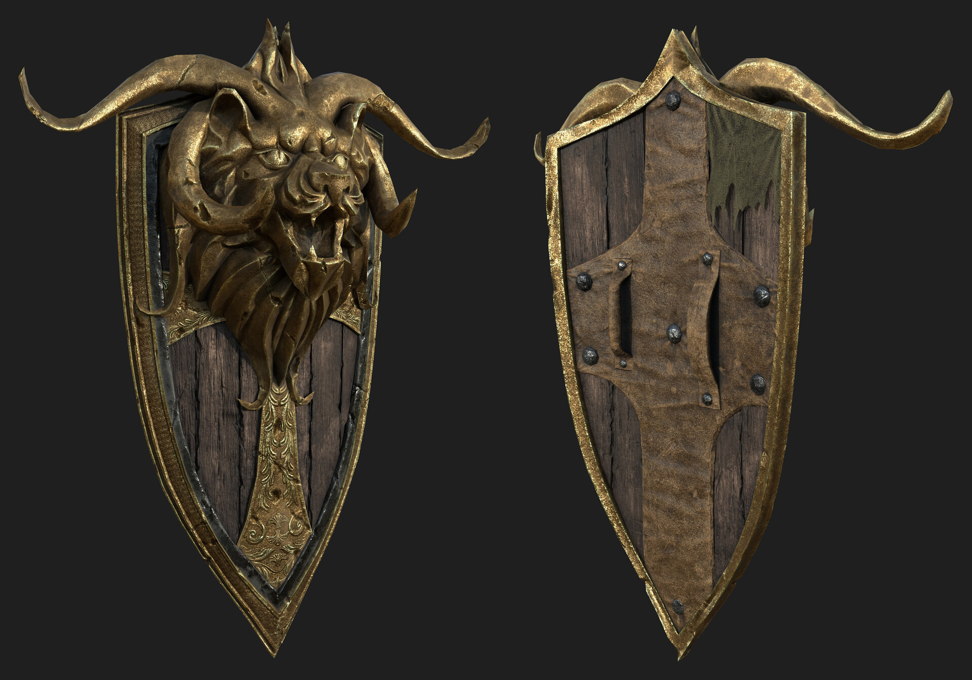 ArtStation - Lion Shield