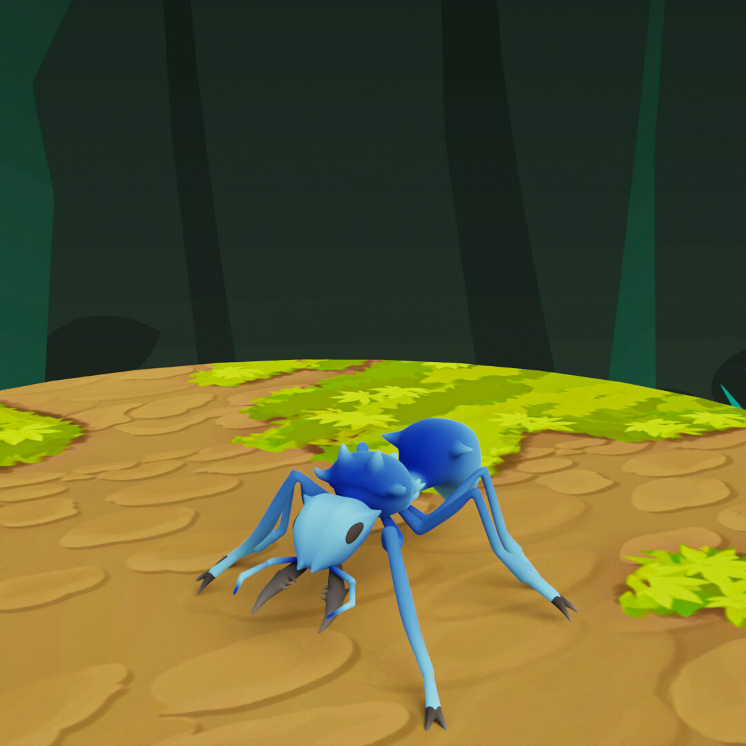 ArtStation - Ant Simulator: Wild Kingdom - Blue Ant