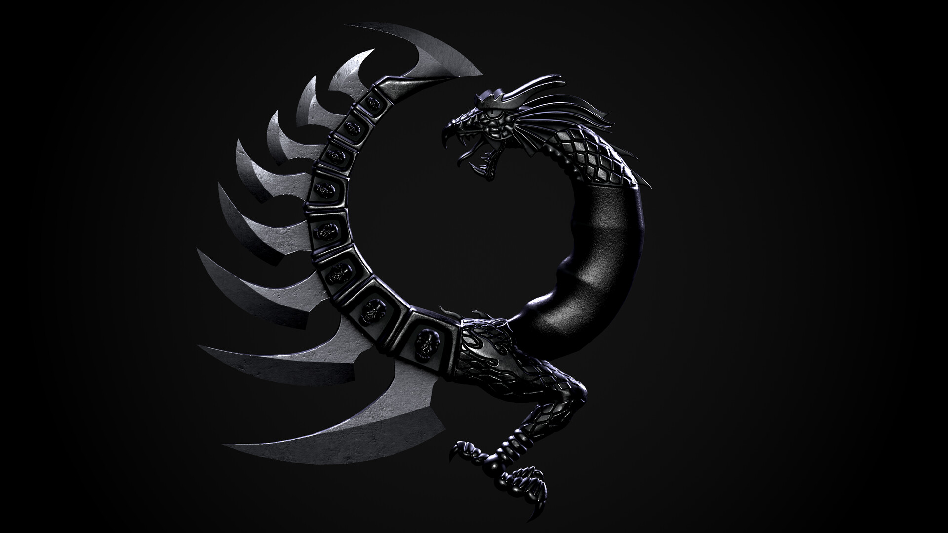 ArtStation - Dragon Blade Chakram