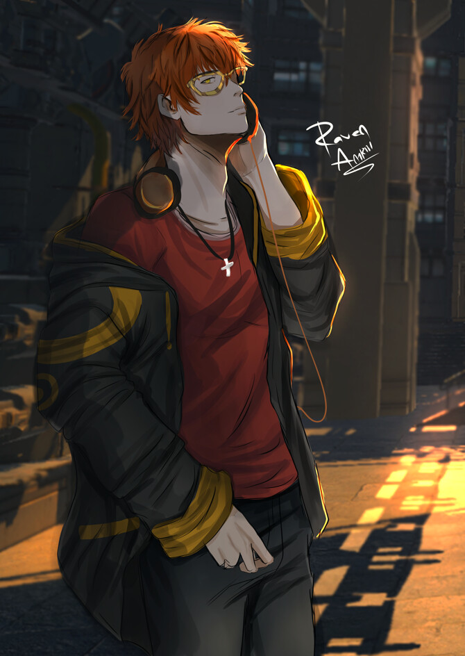 Raven Anikiri Seven Mystic Messenger Fanart