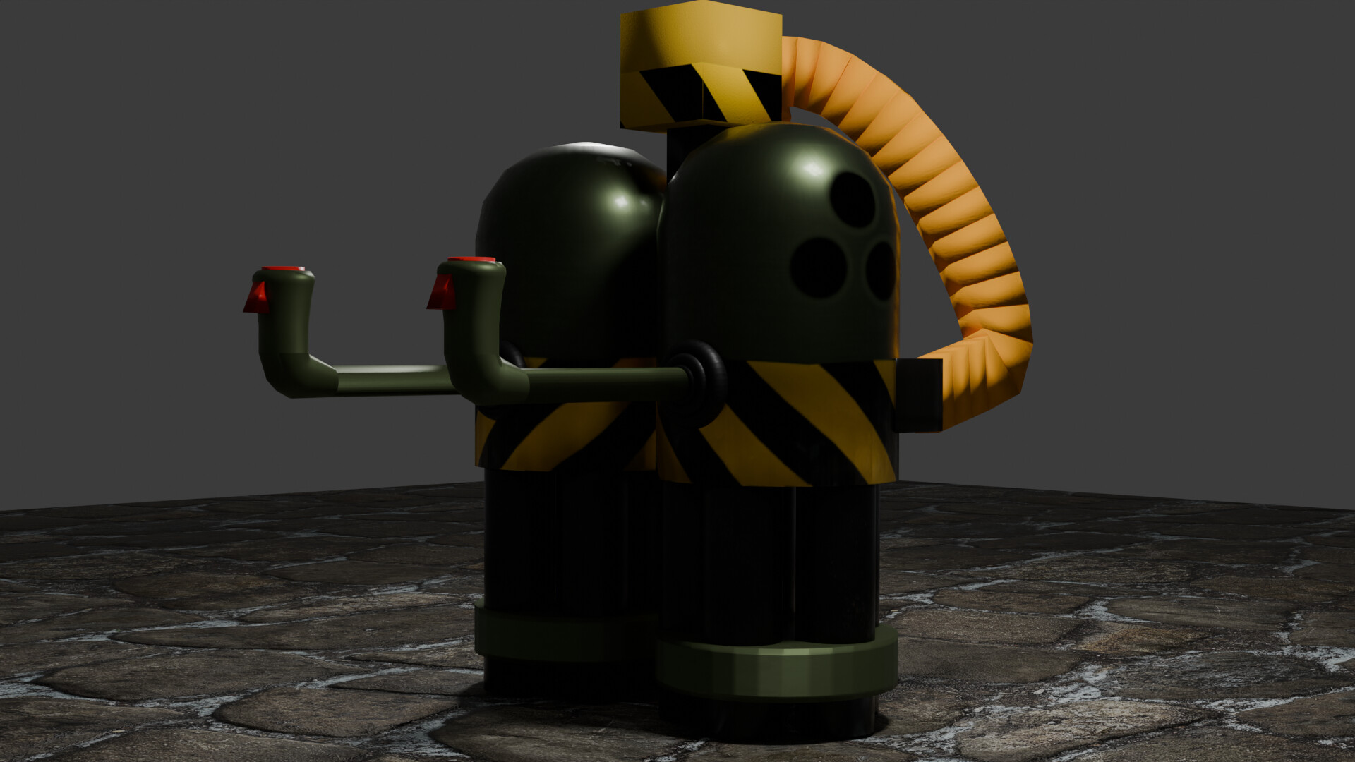 ArtStation - Minigun Jetpack
