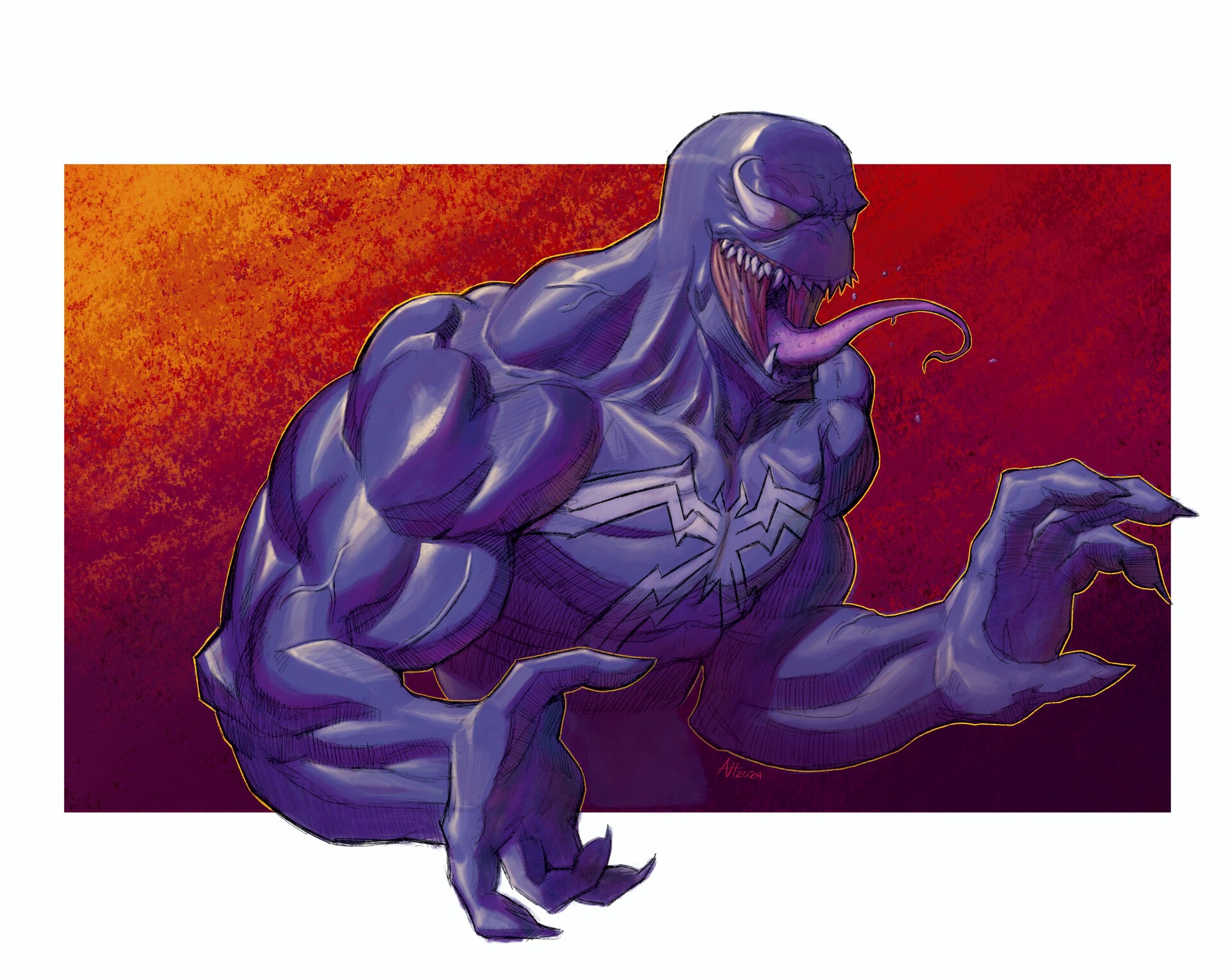 ArtStation - Venom Painting