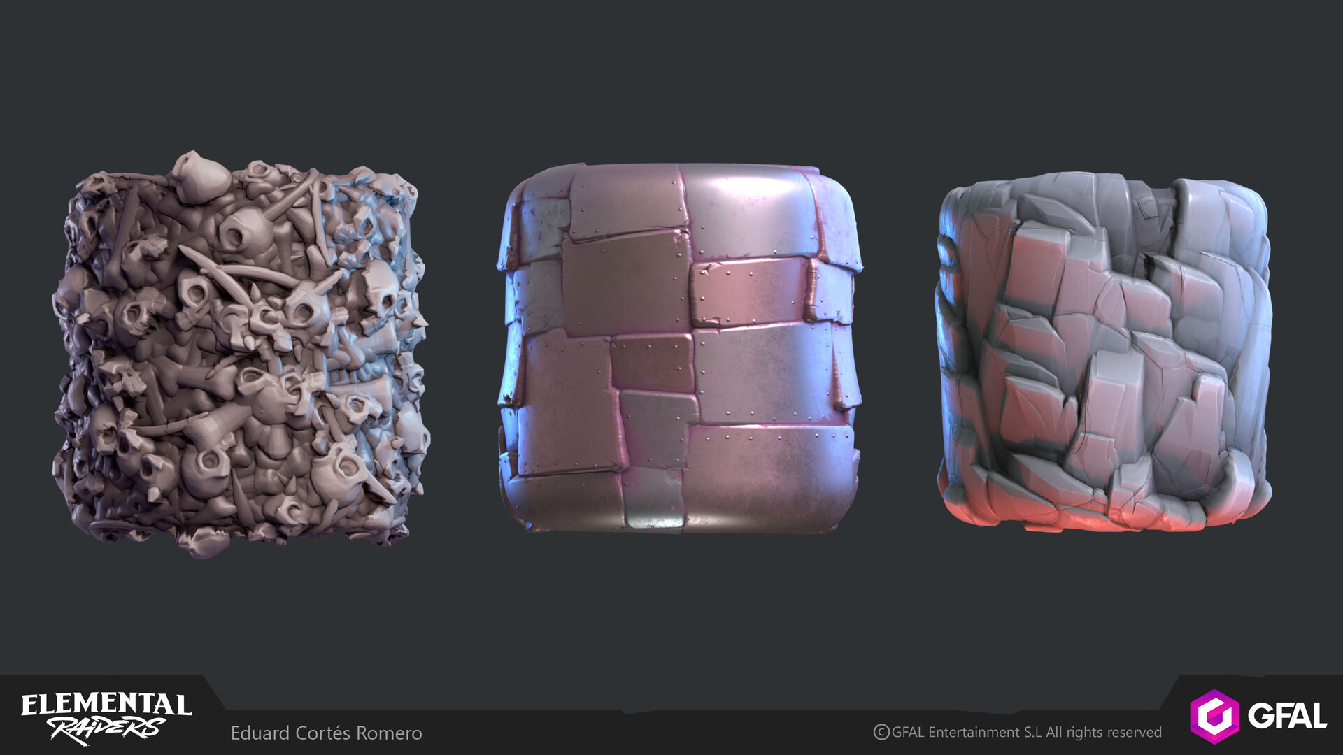 Eduard Cortés - Elemental Raiders Materials