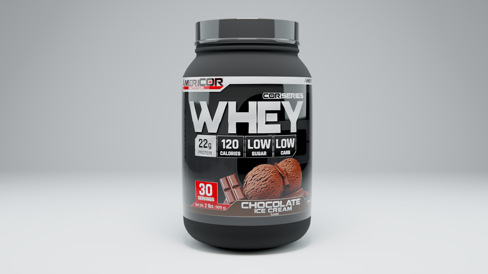 ArtStation - Product visualization - protein powder
