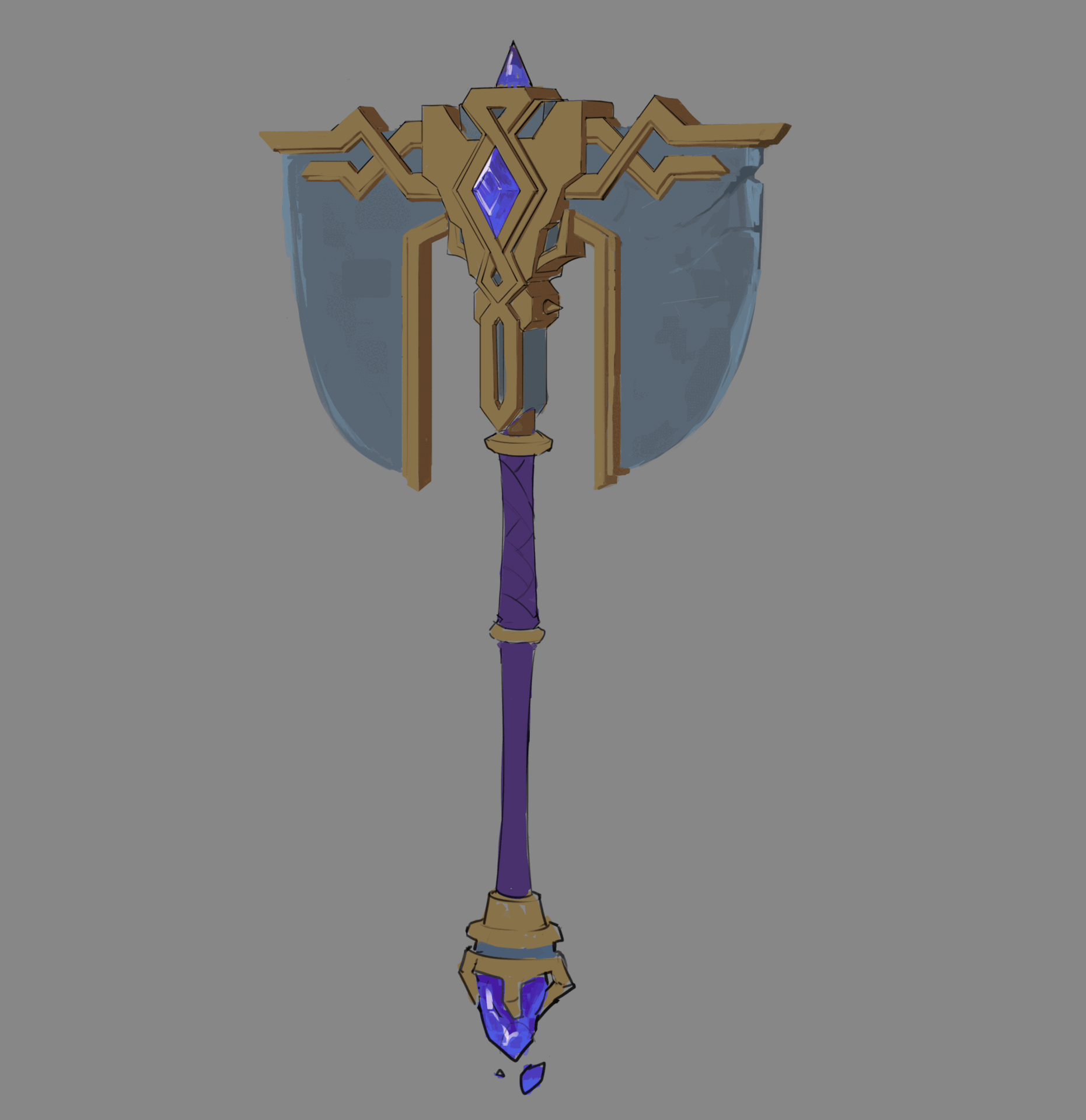 Joshua Tyer - Heart of the Isle - Earthen Battle Axe