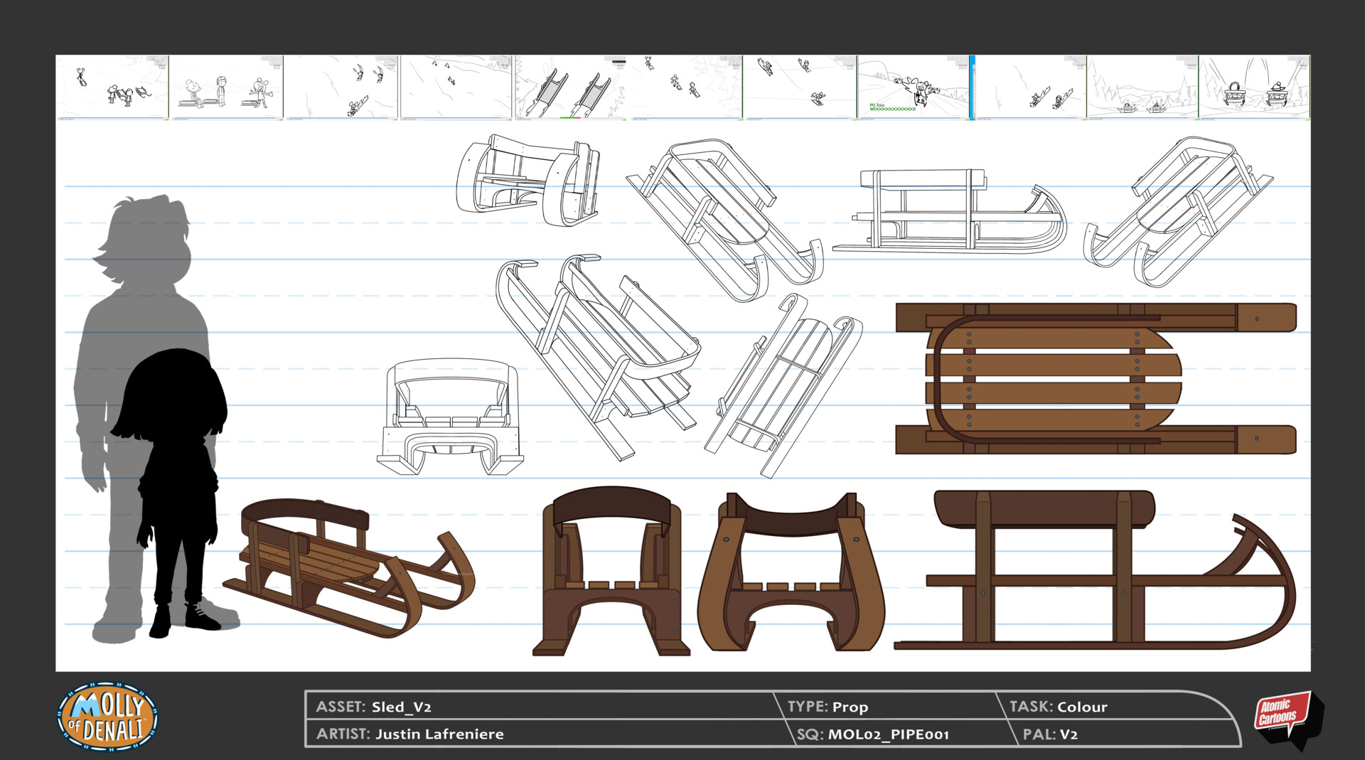 ArtStation - Molly of Denali - Sled