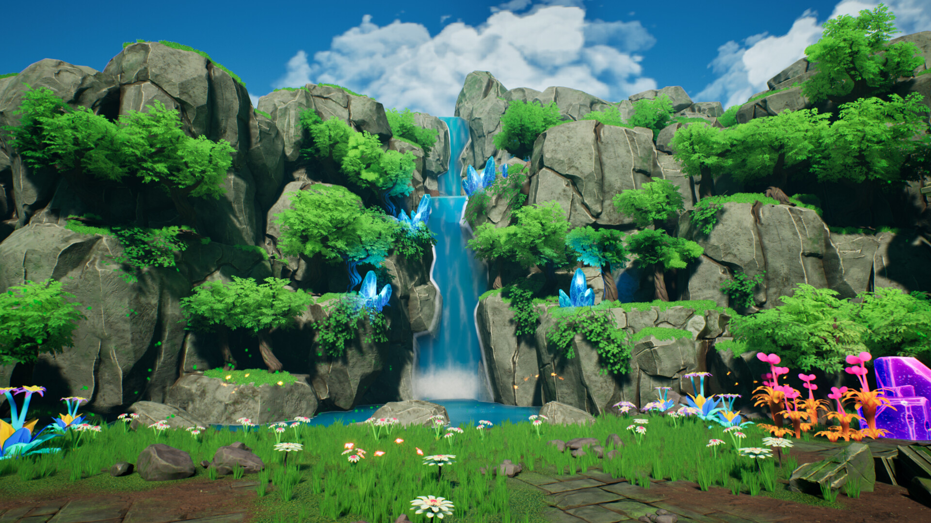 ArtStation - STYLIZED 3D ENVIRONMENT - UNREAL ENGINE