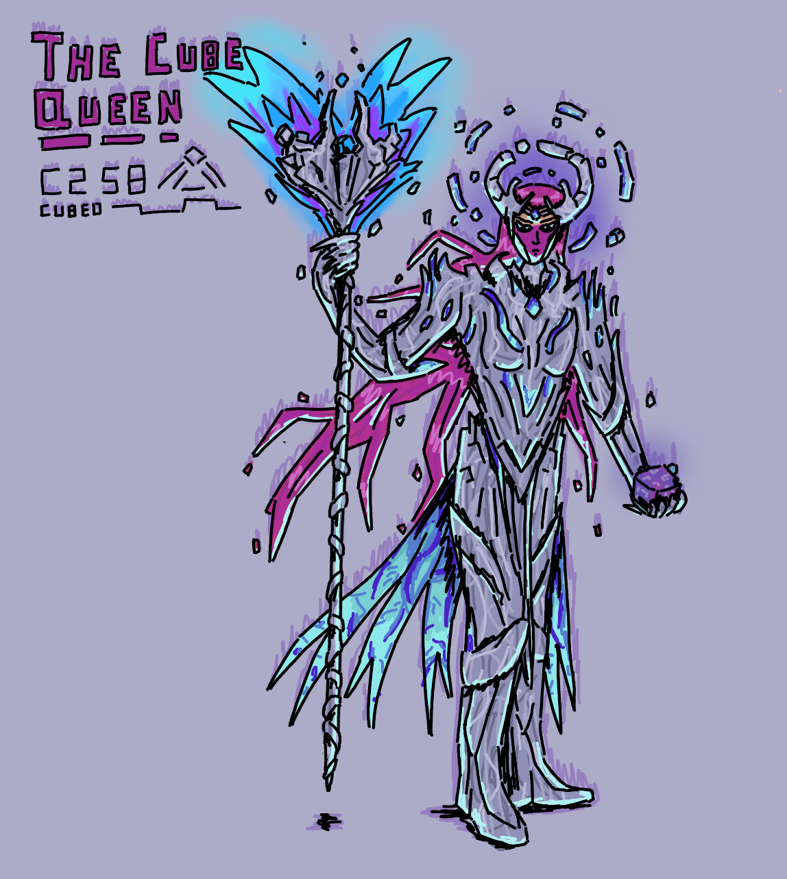 how to draw fortnite the cube