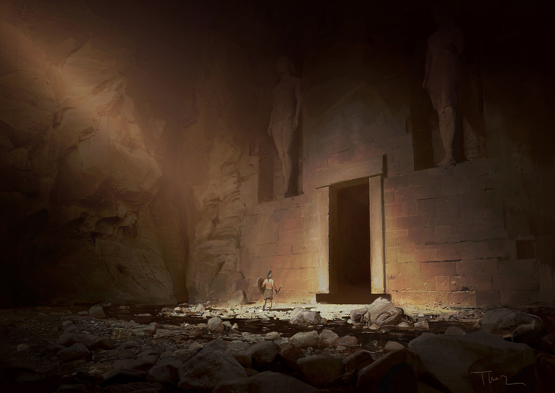 ArtStation - Gate into Hades