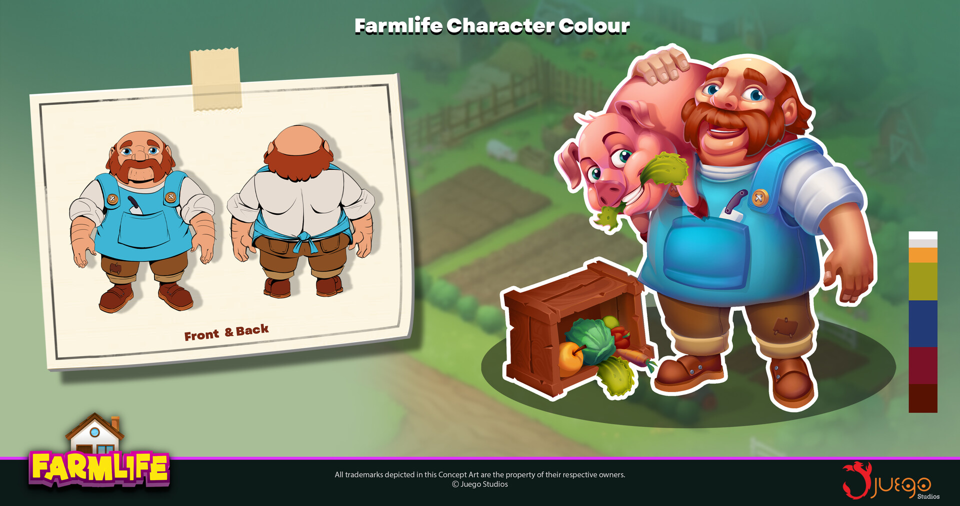 Juego Studios - Farm life Character - JS5