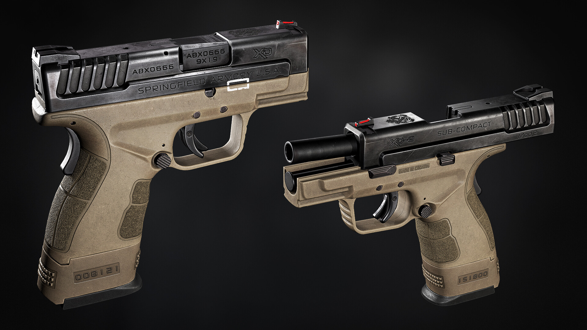 ArtStation - Springfield XD Mod2