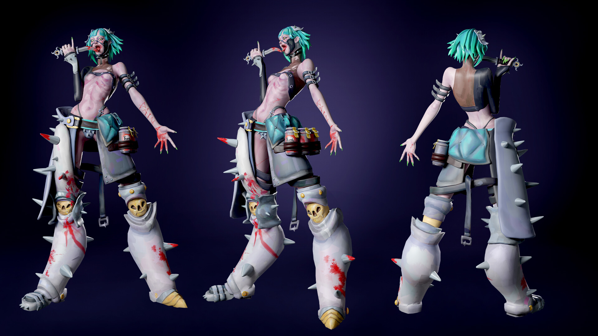 ArtStation - Fresh Blood- 3D Character creation