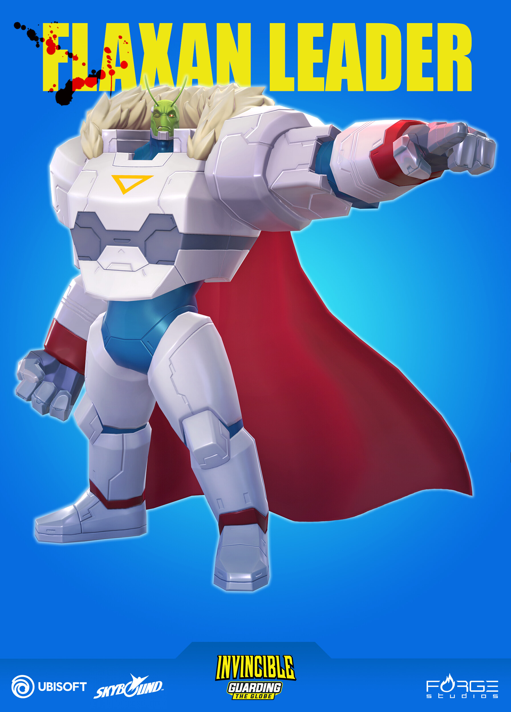 Marco Taffelli - Invincible: Guarding the Globe - Flaxan Leader