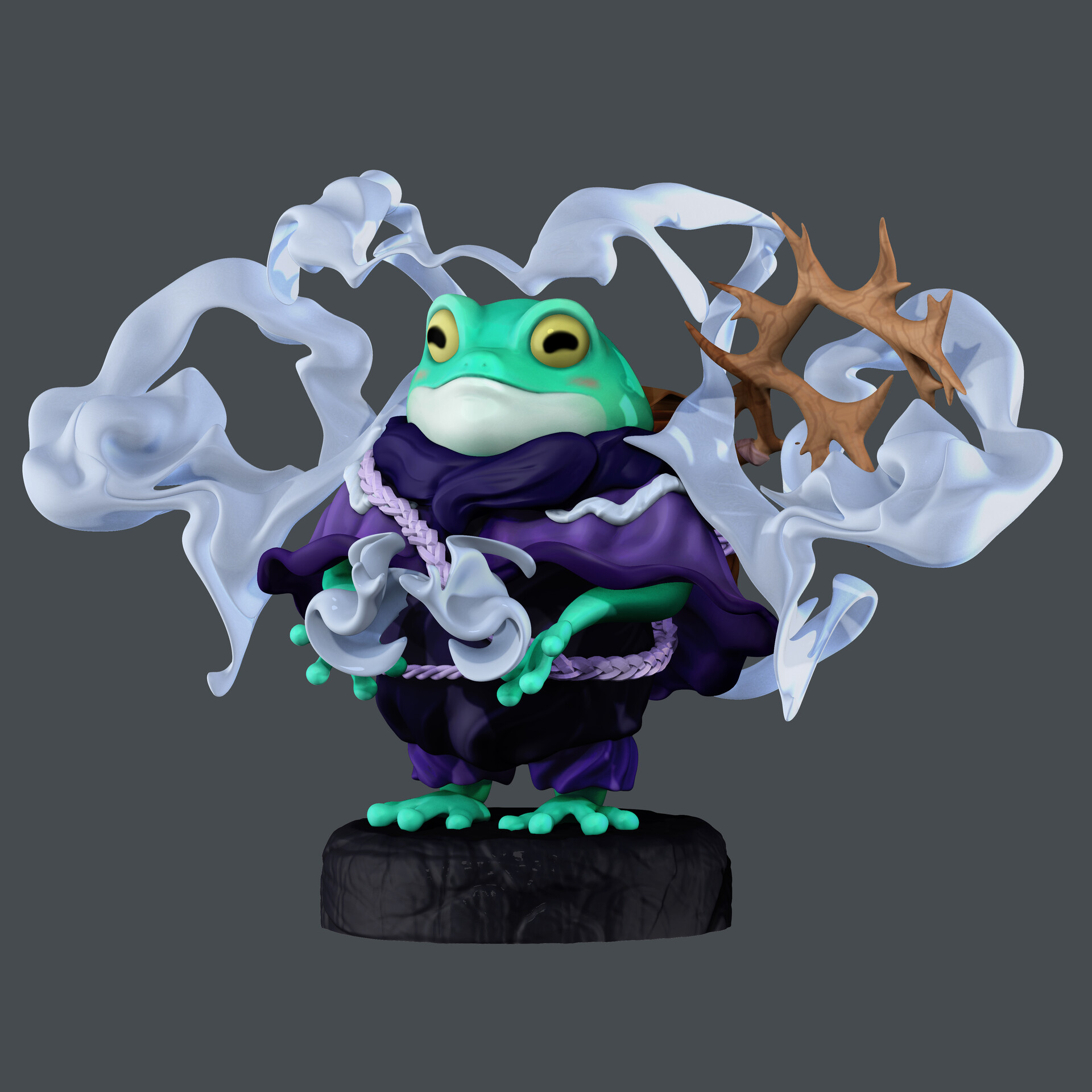 ArtStation - Sorceress Frog