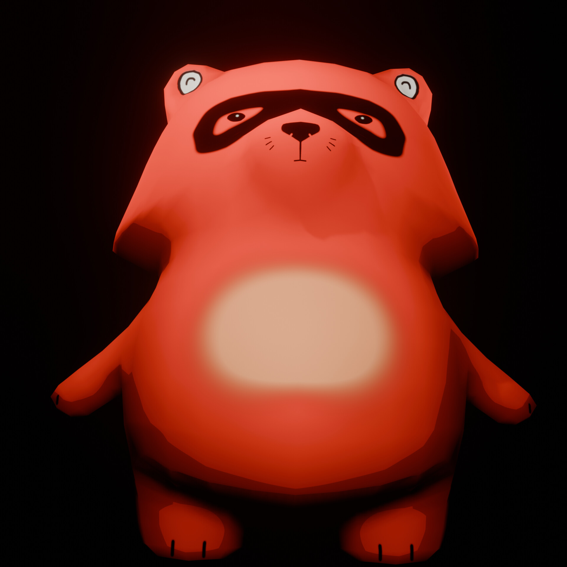 ArtStation - Red panda