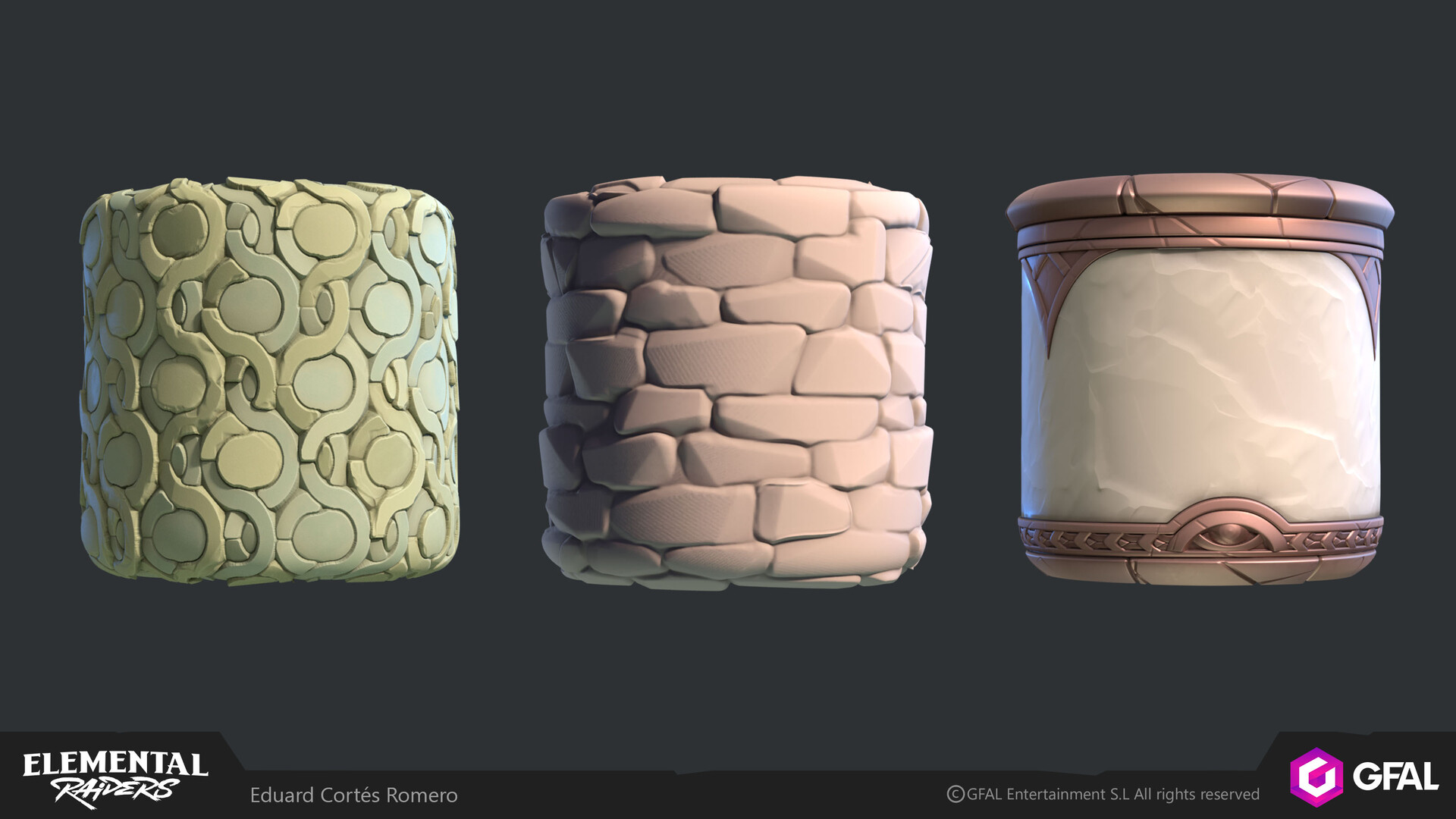 Eduard Cortés - Elemental Raiders Materials