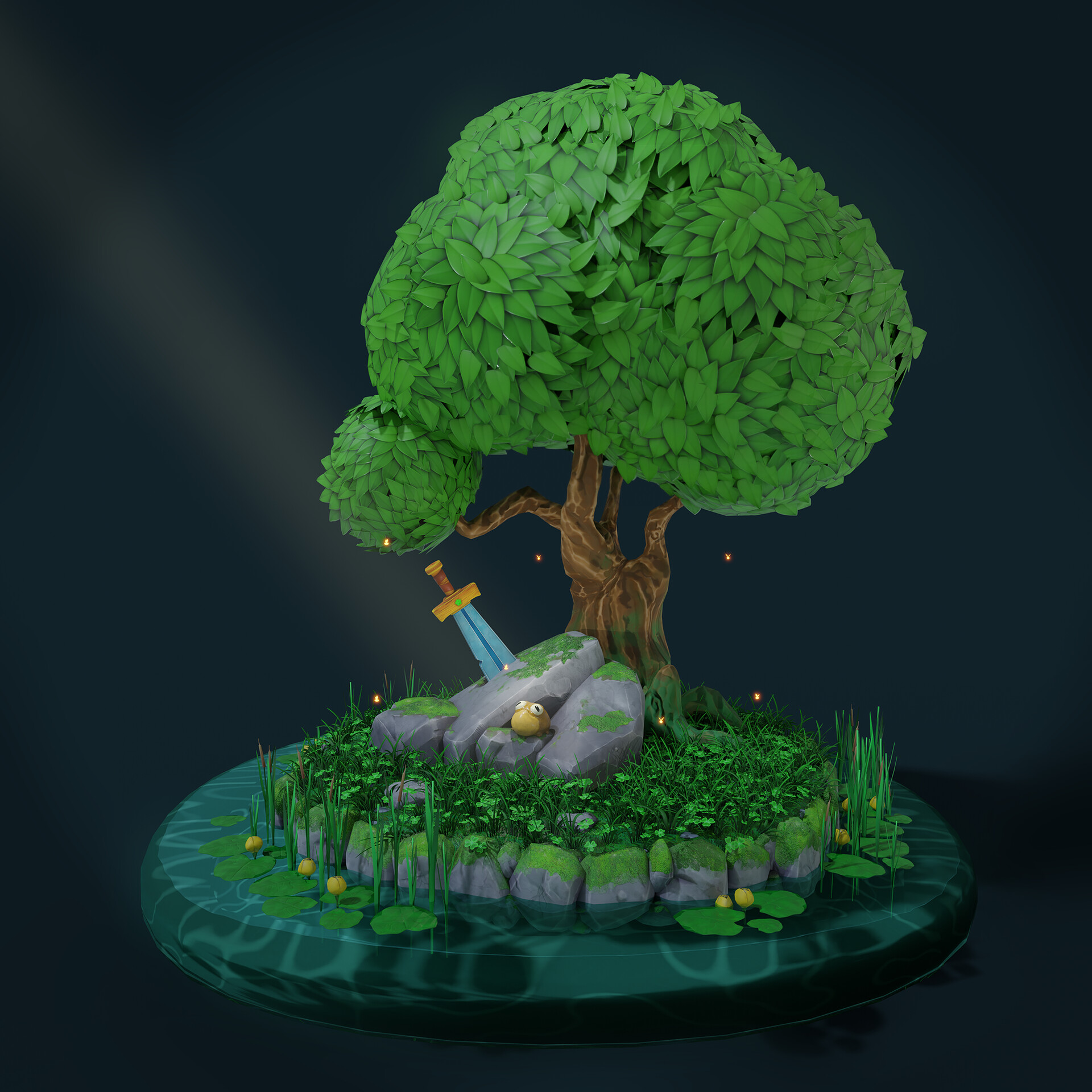 ArtStation - Stylized Forest Environment