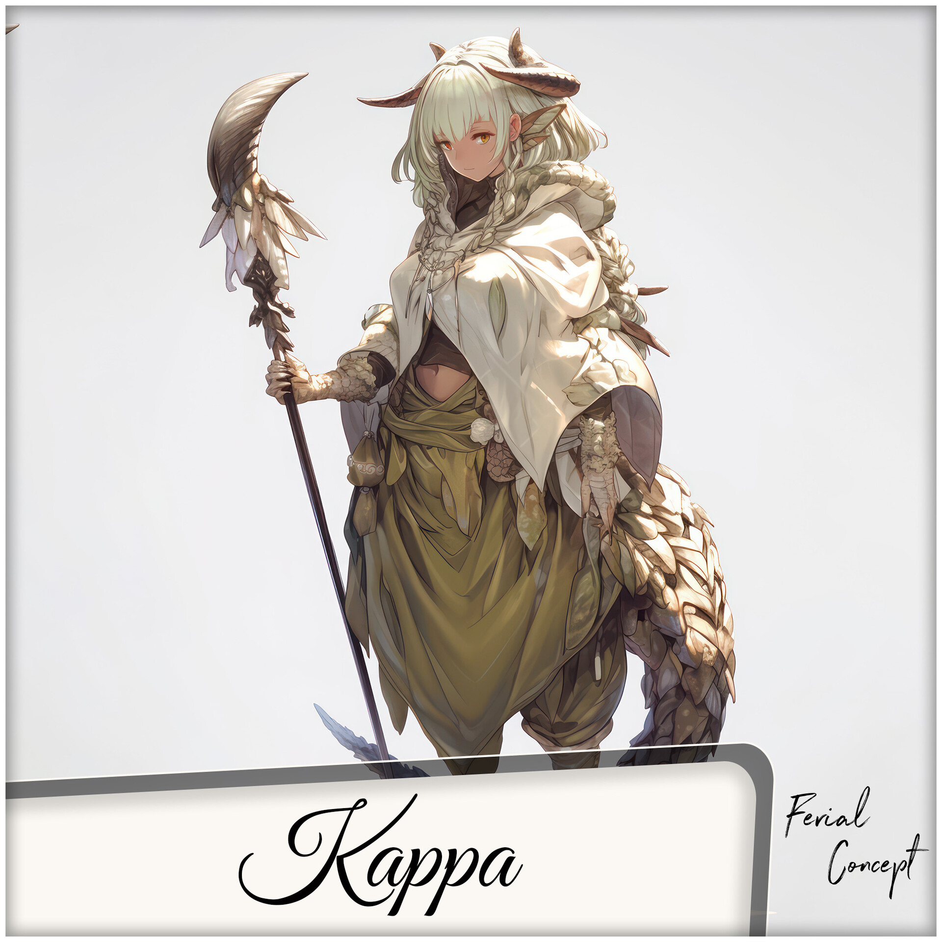 Ferial Studio - 🔹210 Kappa - Anime Character Reference Image Pack v.81 |4K|