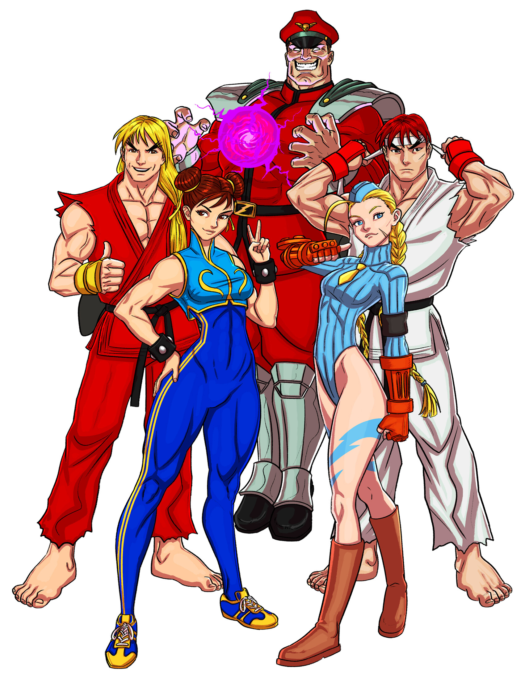 Arturo Aguirre Art - MVC Collection - M Bison