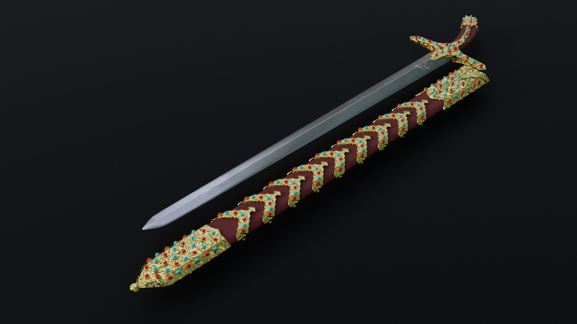 ArtStation - Sword Of Khalid Bin Waleed