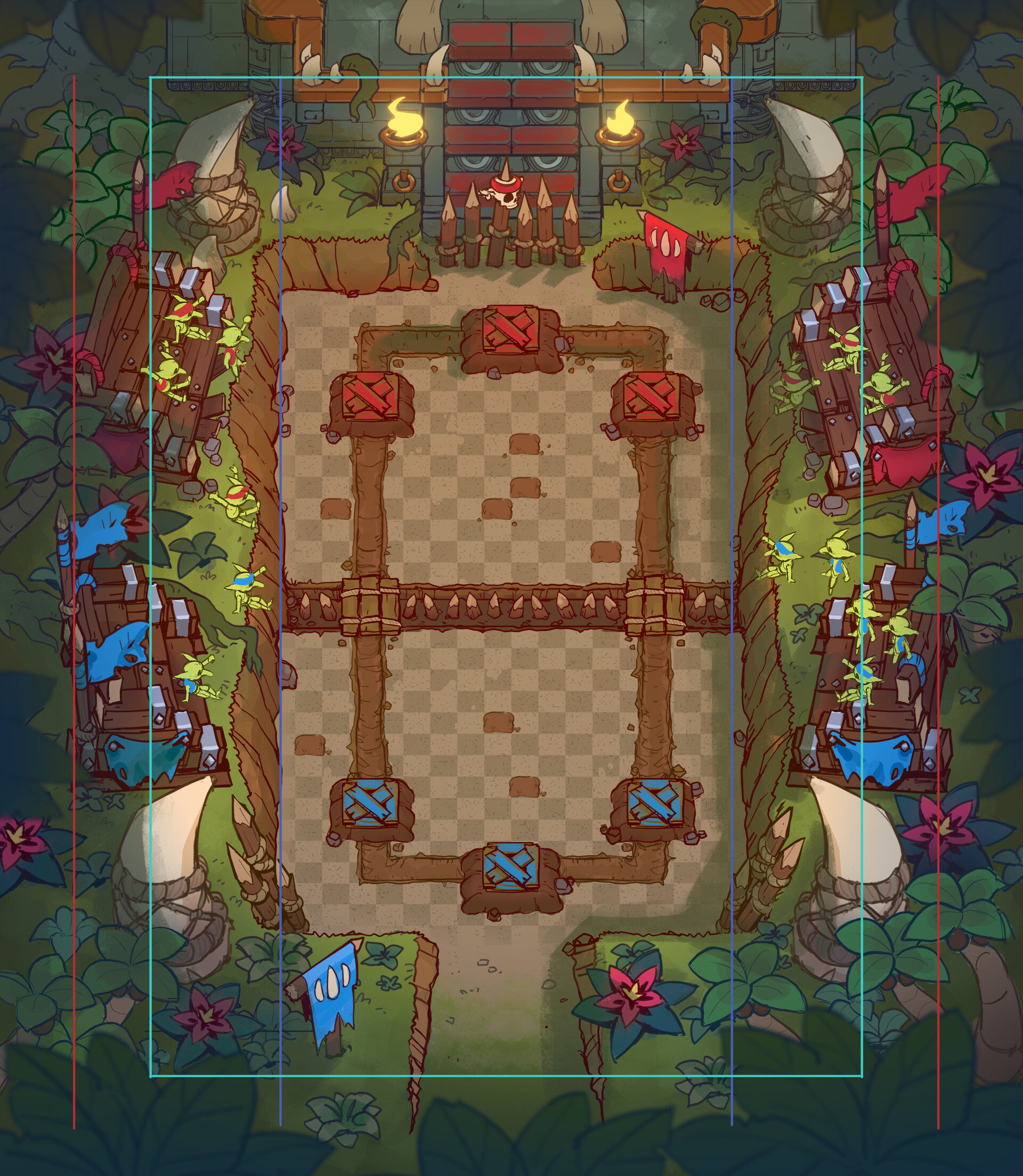 Marcos Kenji Uchima - Clash Royale - Goblin Temple Entrance Arena
