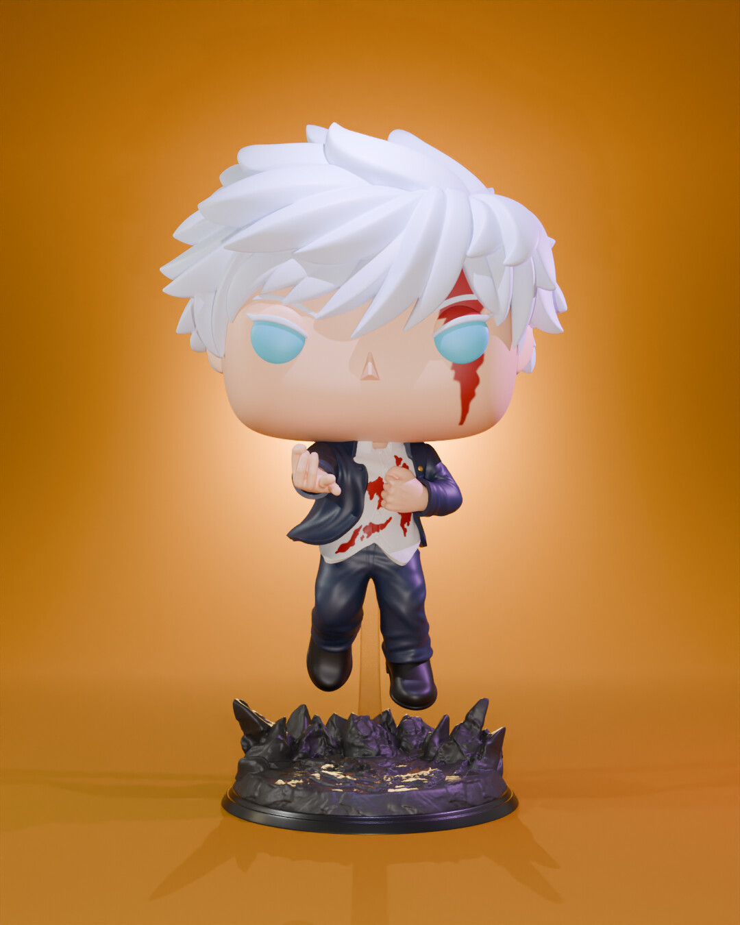 ArtStation - Satoru Gojo's "Hollow Purple"