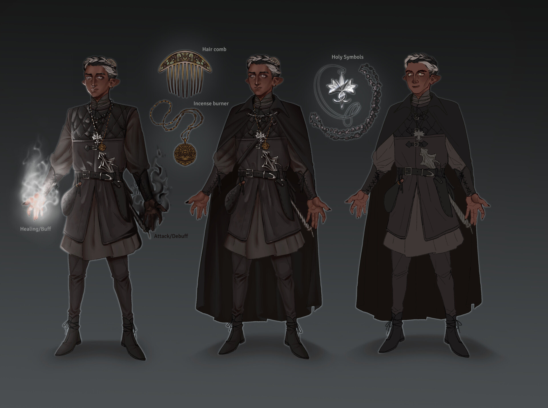 ArtStation - DnD: Merle & Fiasco