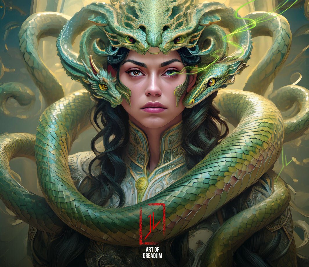ArtStation - Snake Goddess 2025