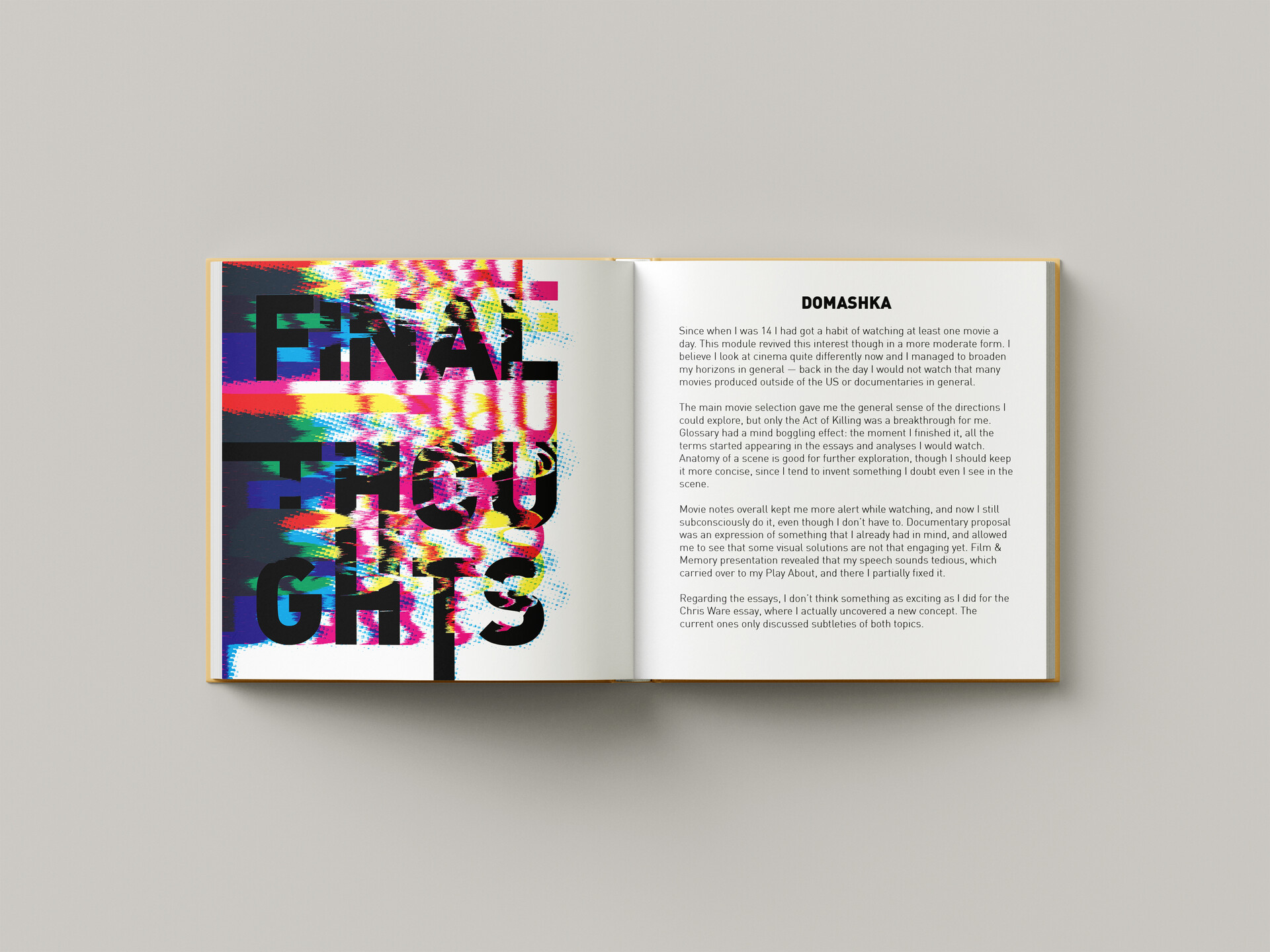 ArtStation - Final Thoughts Title Spread