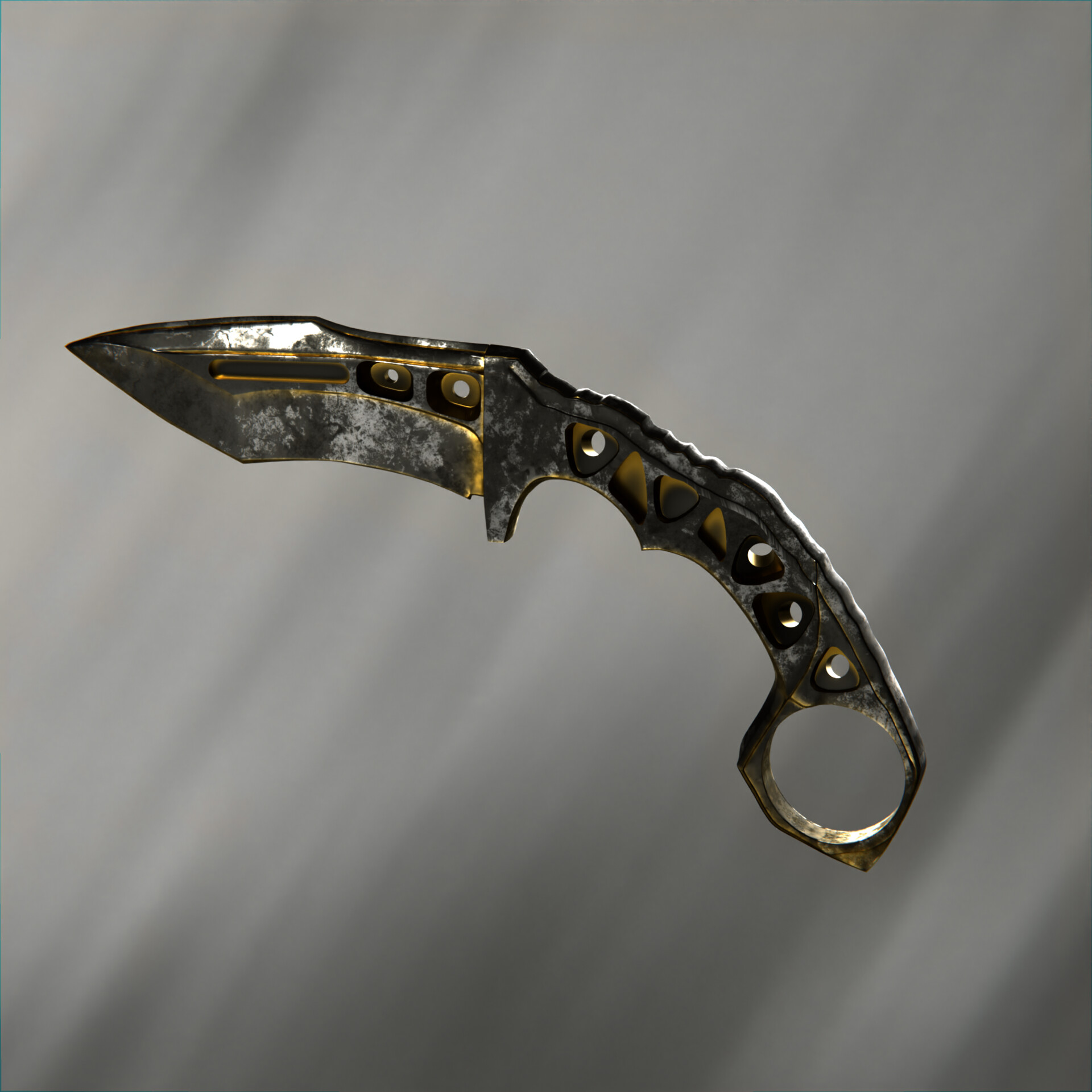 ArtStation - karambit Game ASSET