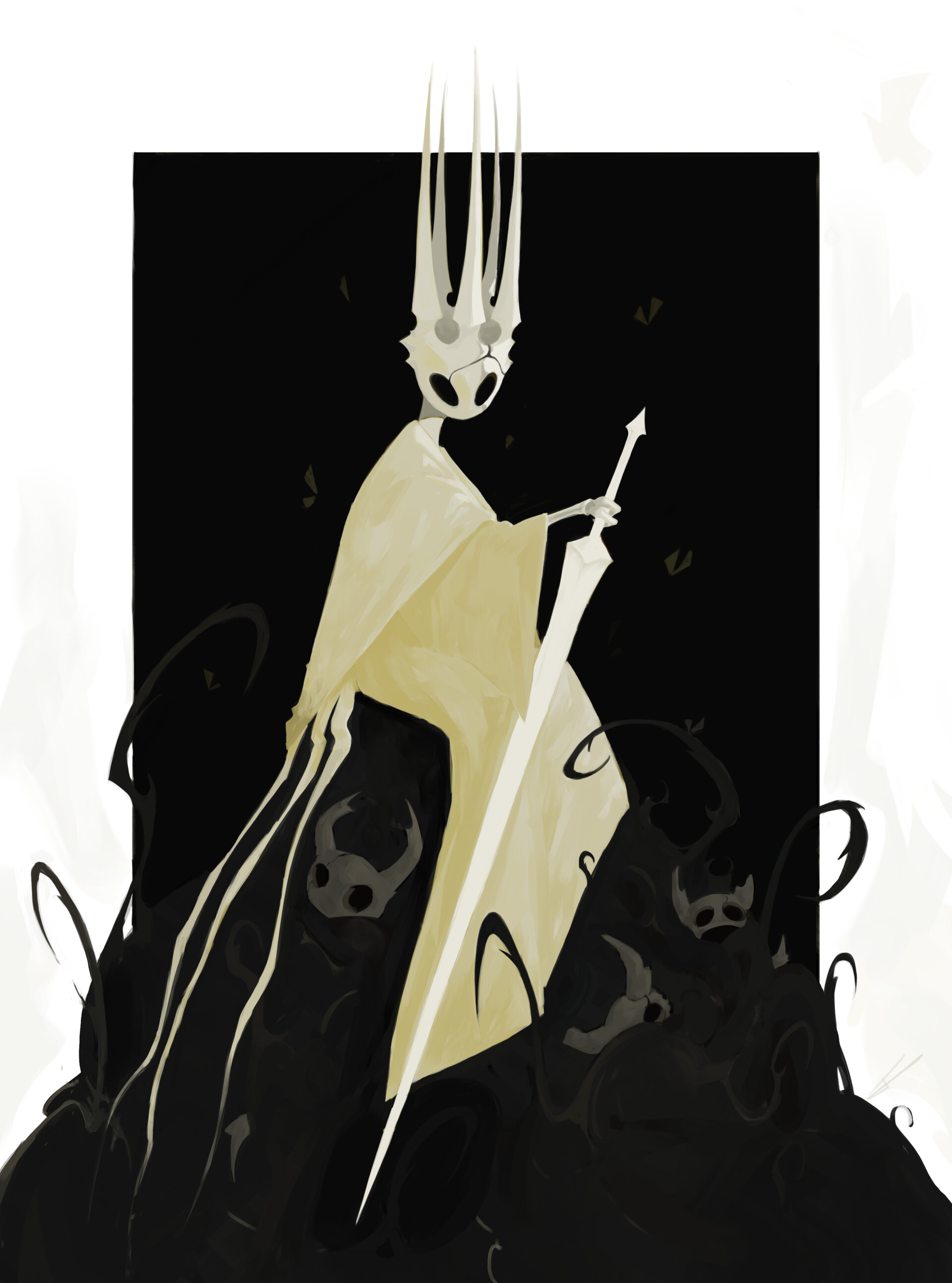 ArtStation - Pale king - Hollow Knight
