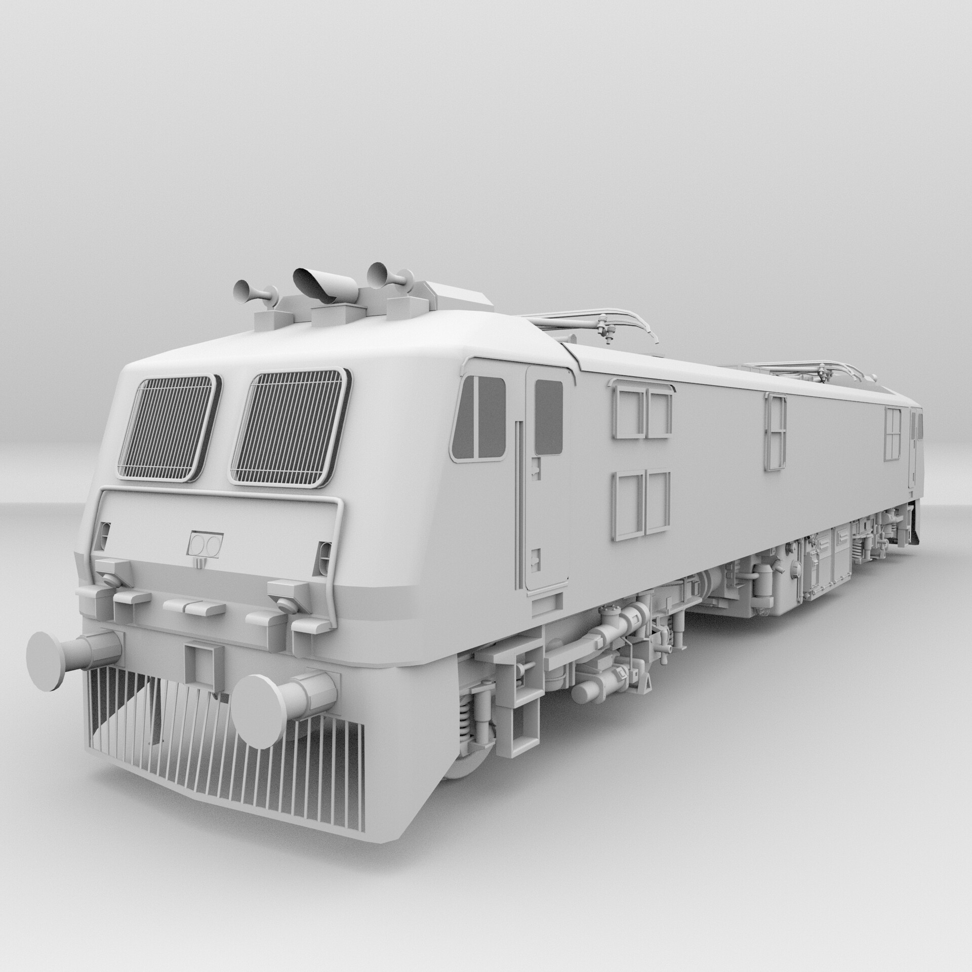 ArtStation - WAP 7 / Locomotive