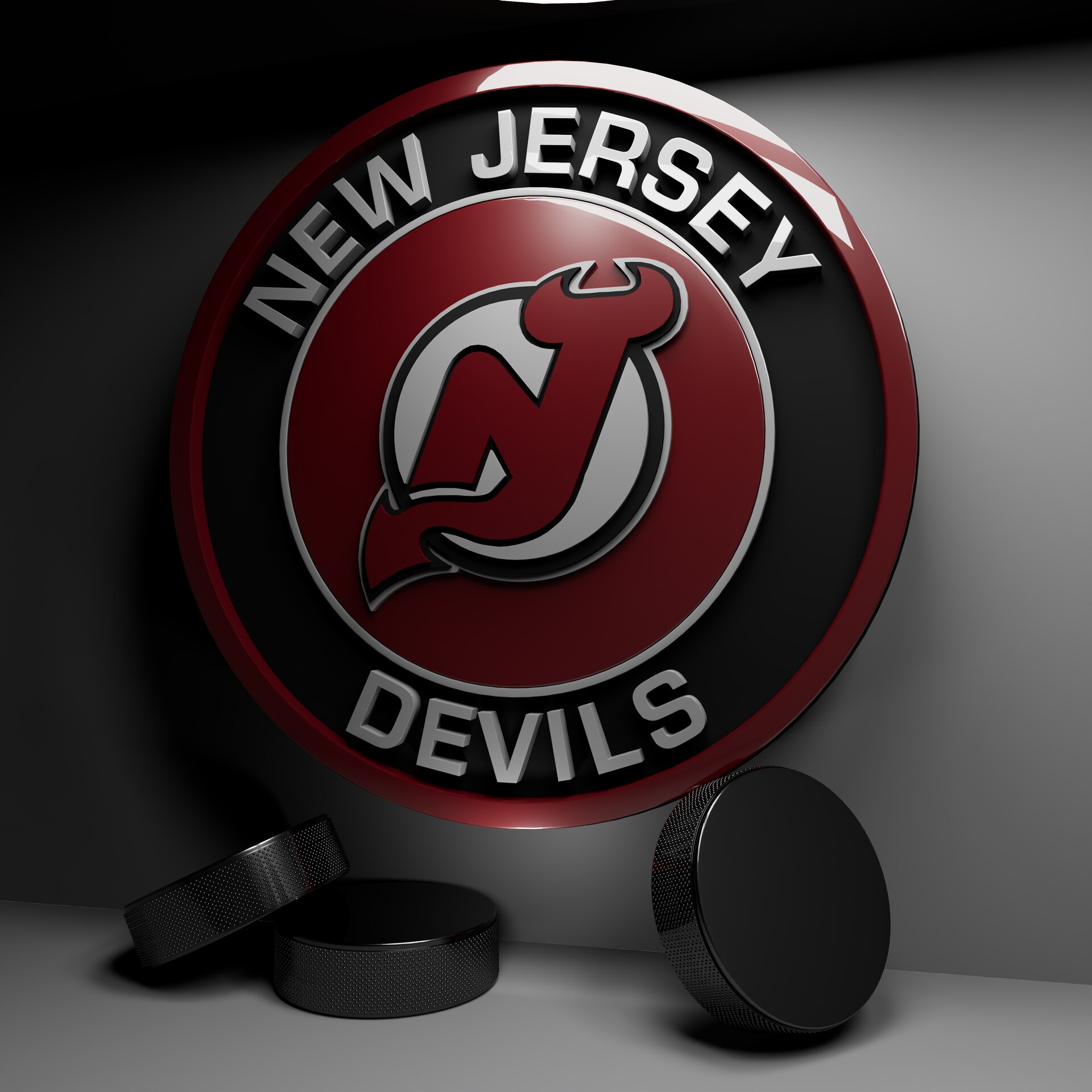 ArtStation - NJ Devils 3D Model and Render