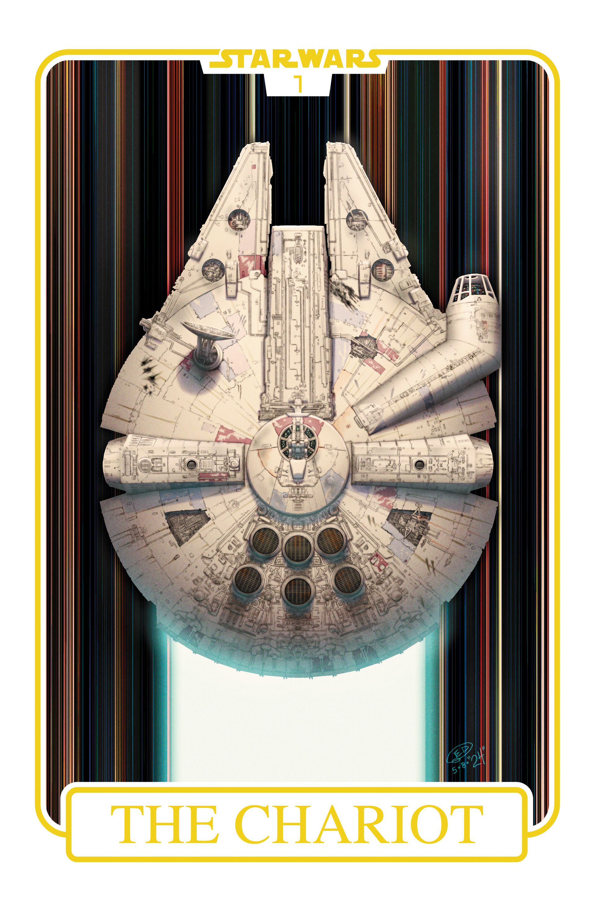 ArtStation - Card 8: The Chariot.