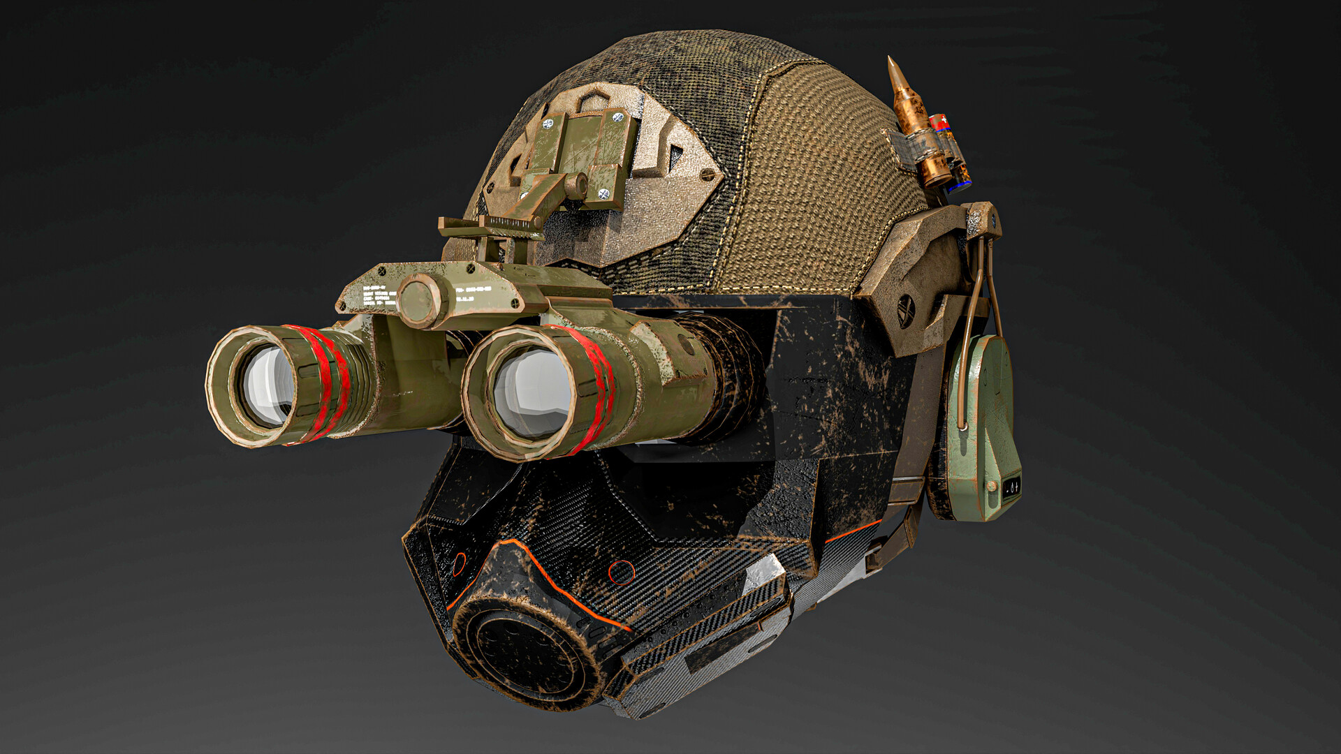 ArtStation - Gaming Assets - Apocalyptic Helmet