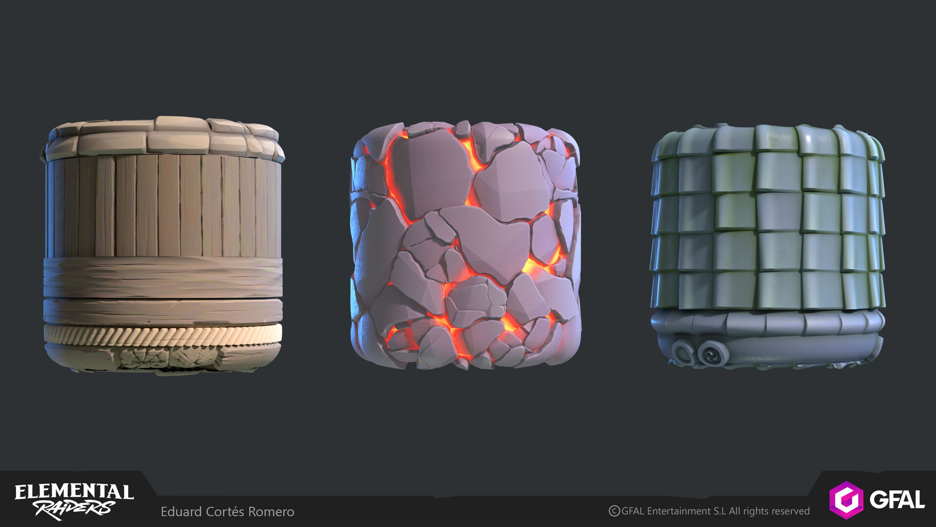 Eduard Cortés - Elemental Raiders Materials