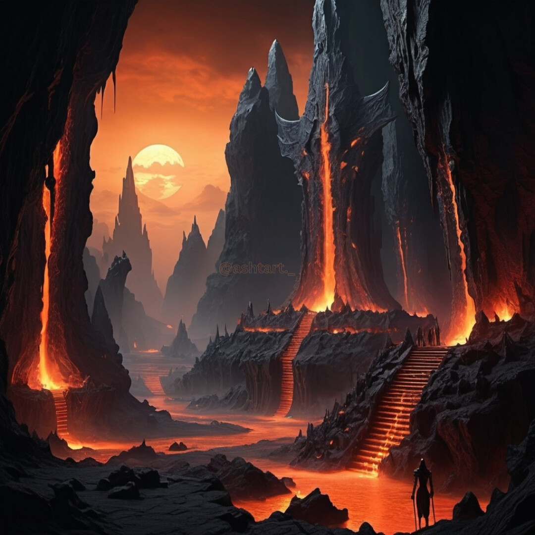 ArtStation - The Fiery Abyss