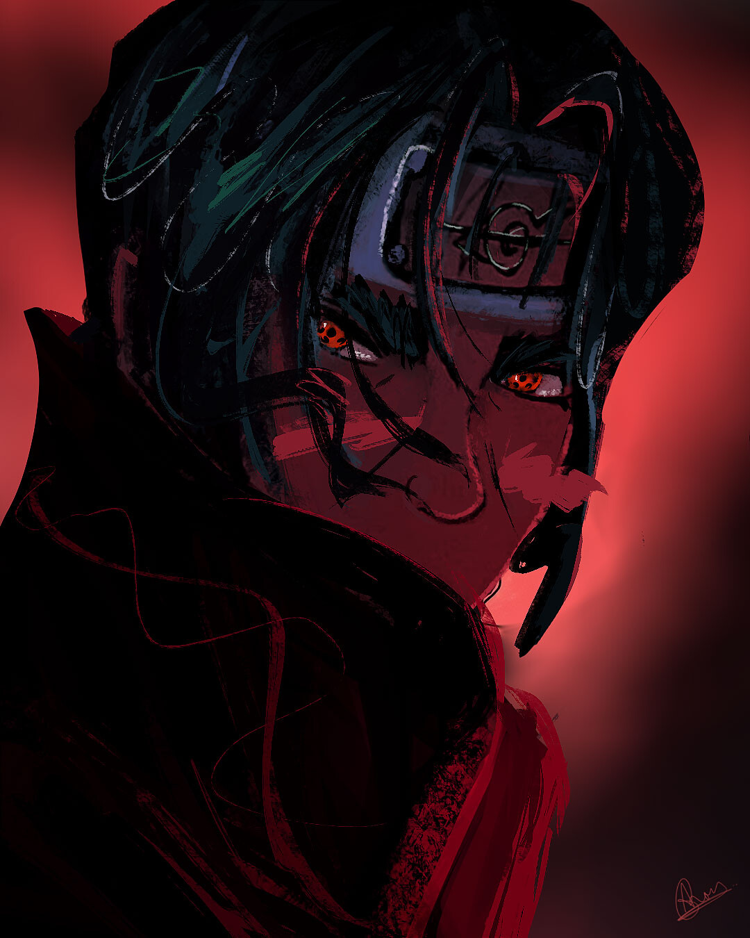 ArtStation - Itachi Uchiha