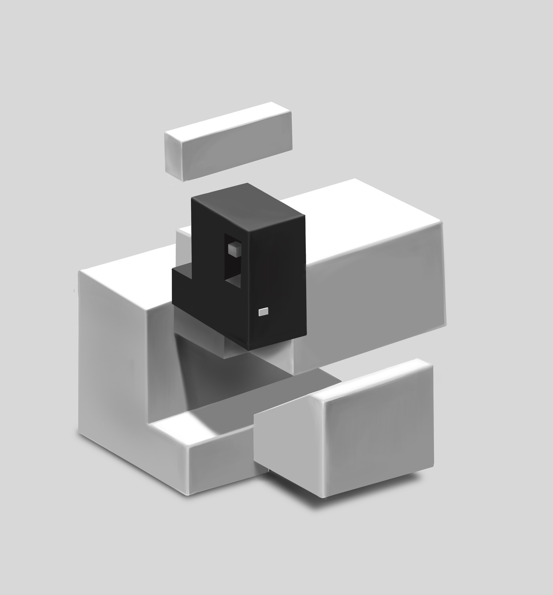 ArtStation - Cube composition