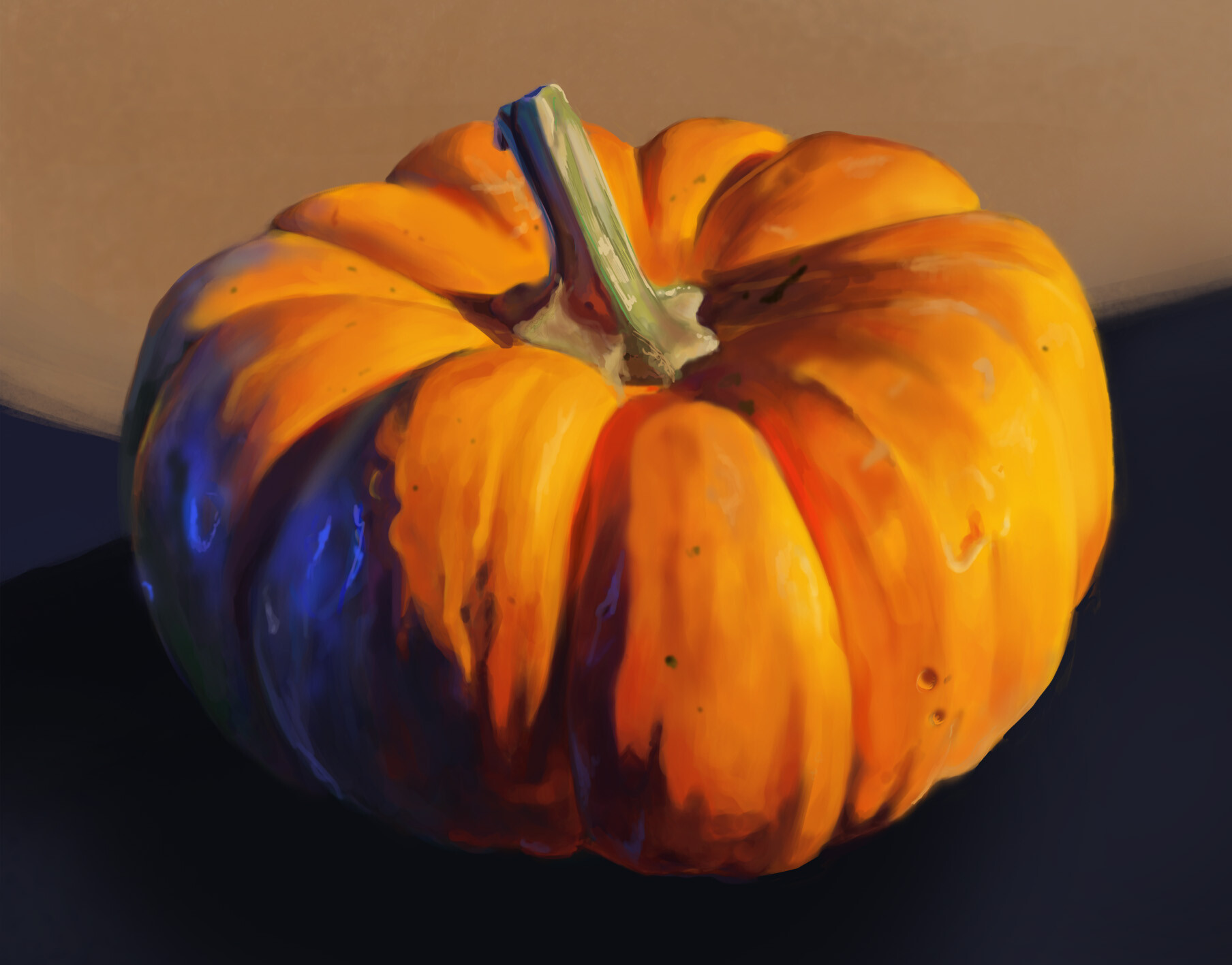 ArtStation - Pumpkin - digital study