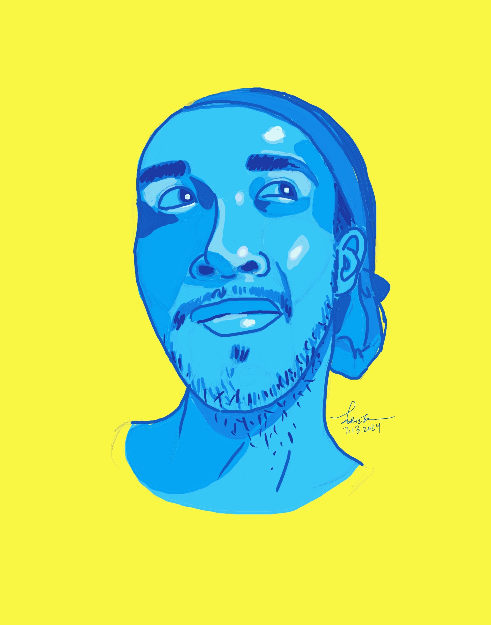 ArtStation - 30 faces 30 days 2024 #13