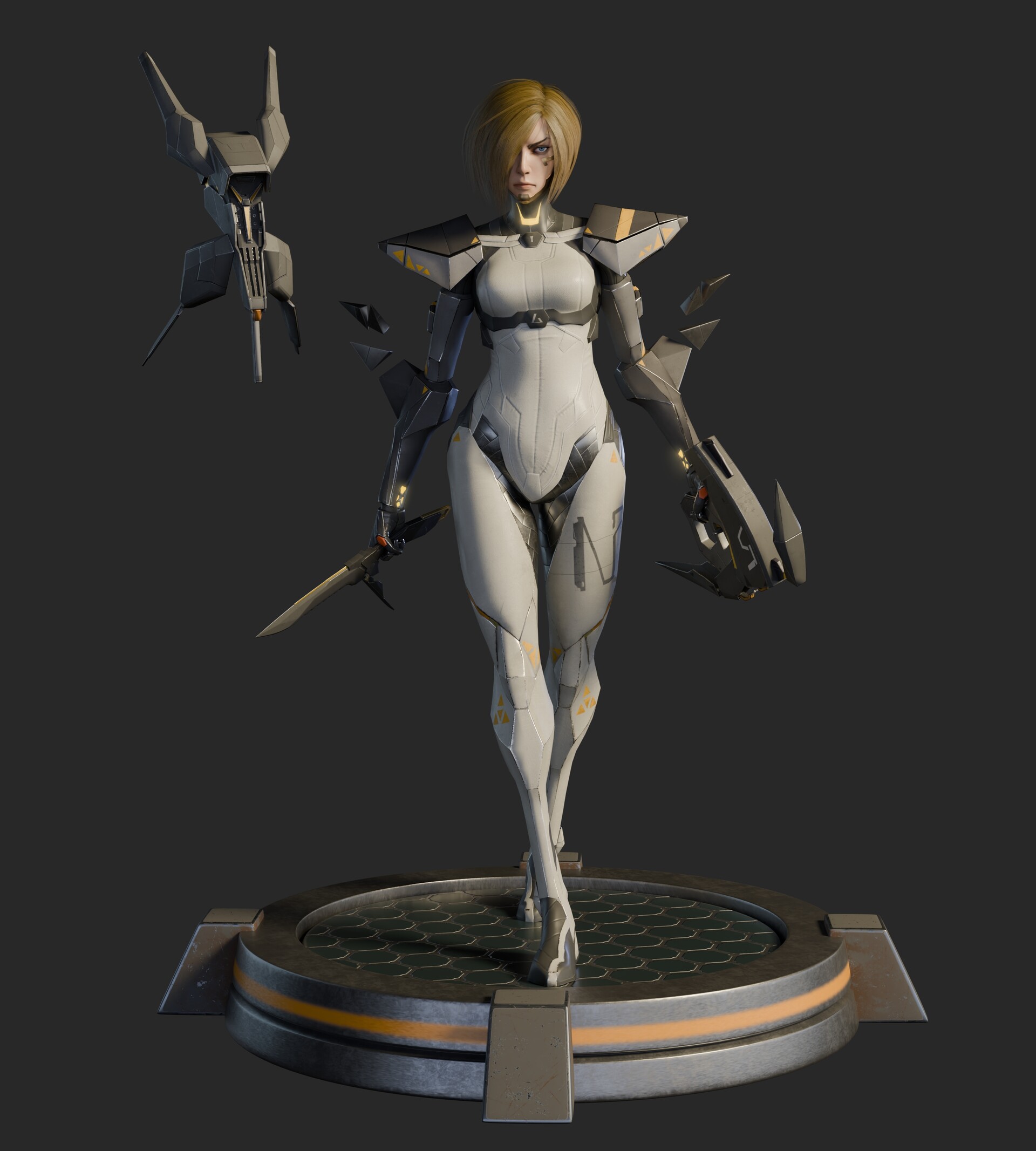 ArtStation - NOA-Genetic Metal Angel
