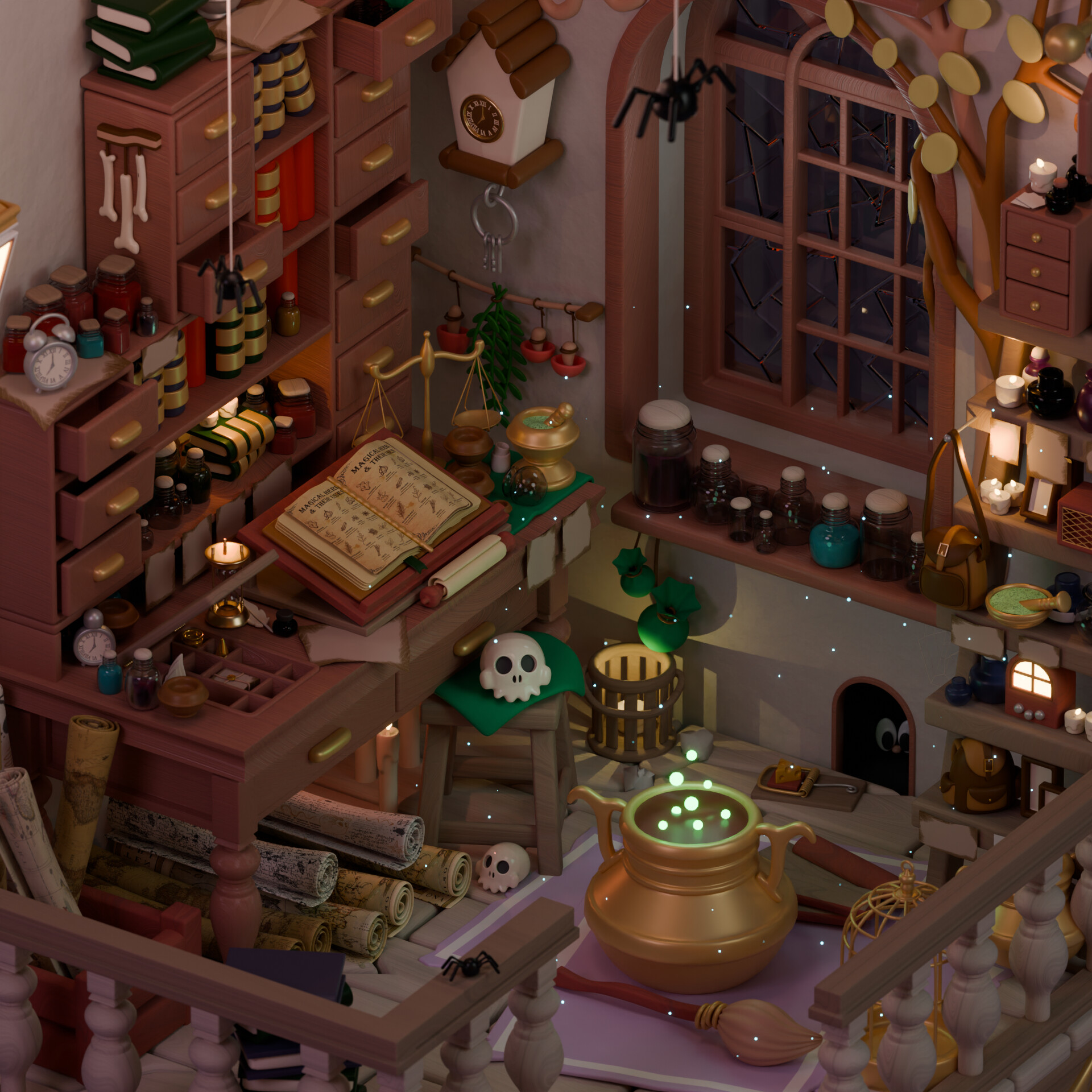 ArtStation - Wizard Workshop