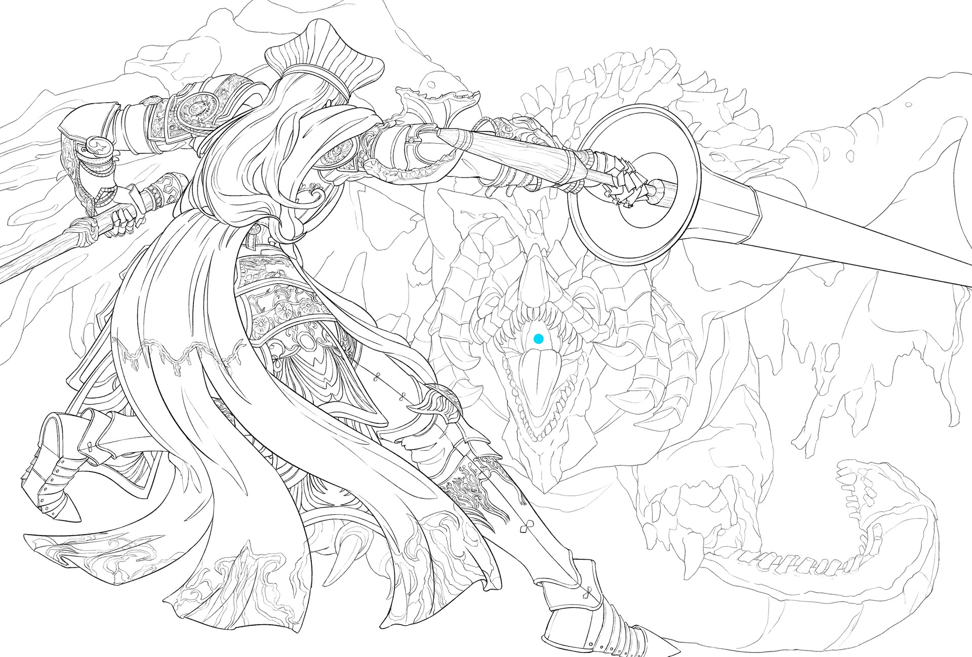 elden ring coloring pages