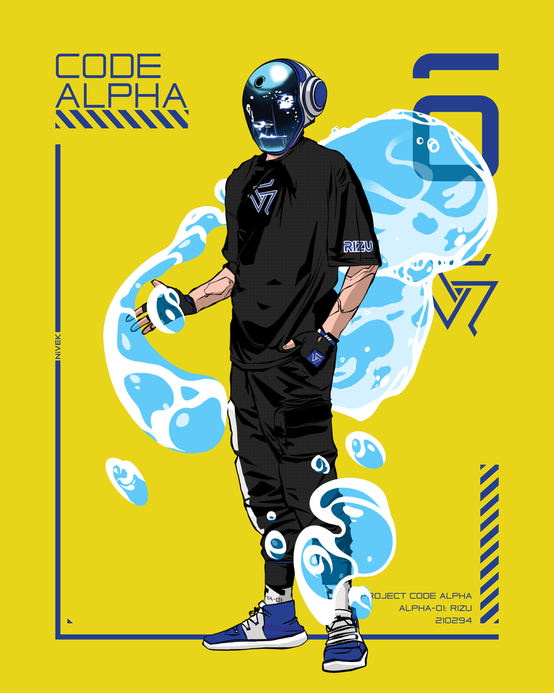ArtStation - CODENAME ALPHA-01: RIZU